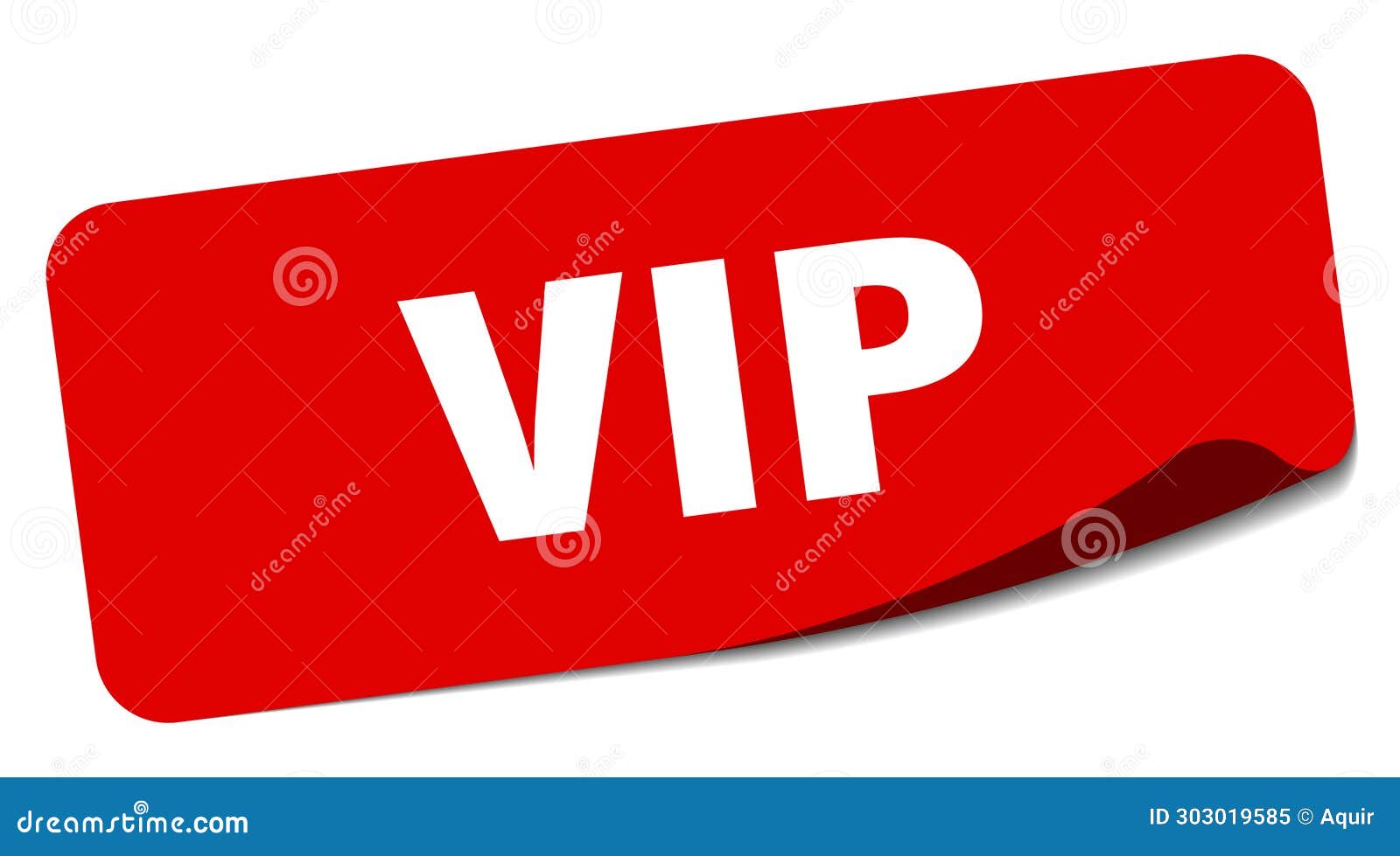 Vip sticker. vip label stock vector. Illustration of rectangular ...