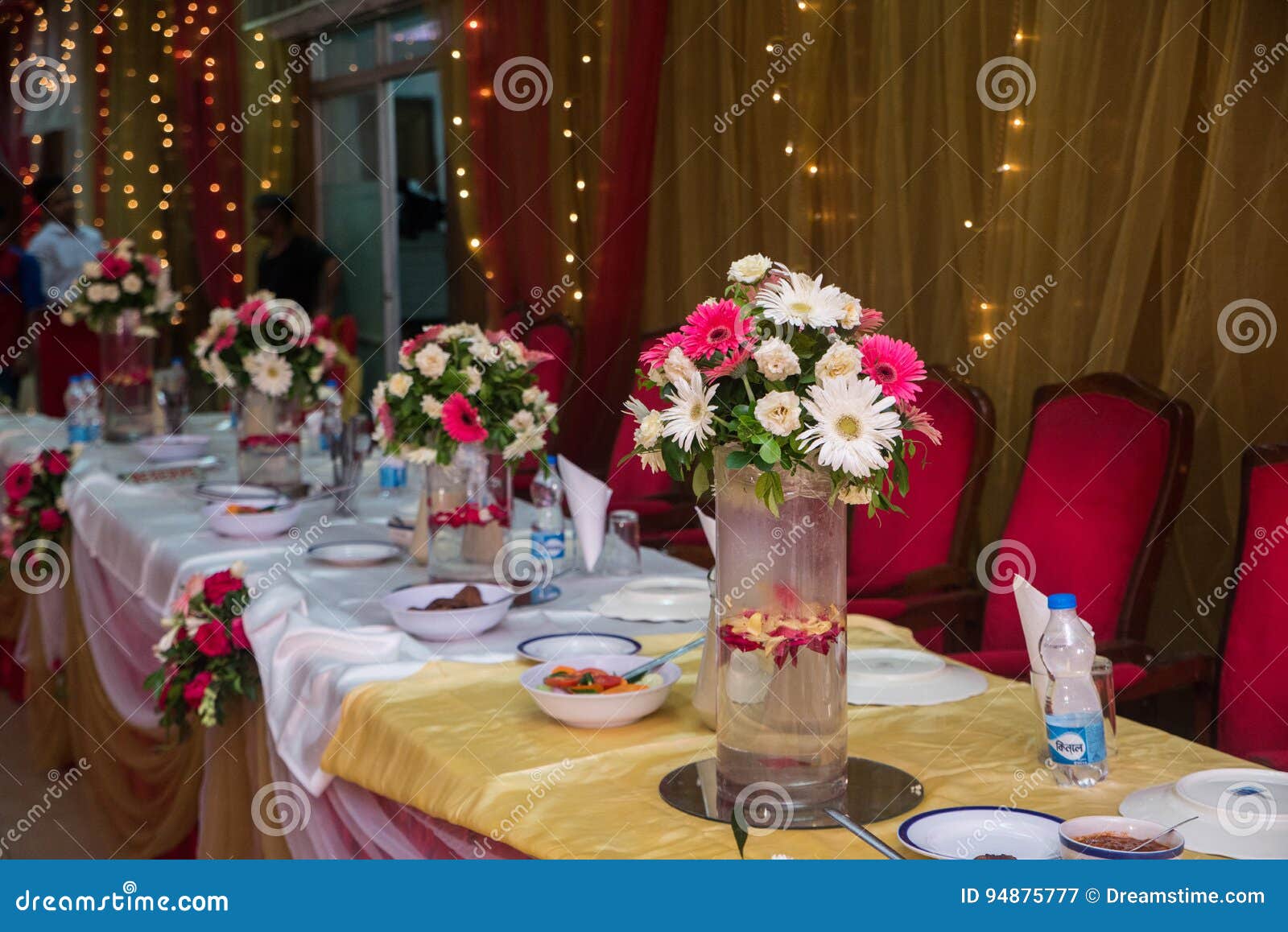 The VIP table reception. editorial photography. Image of reception ...