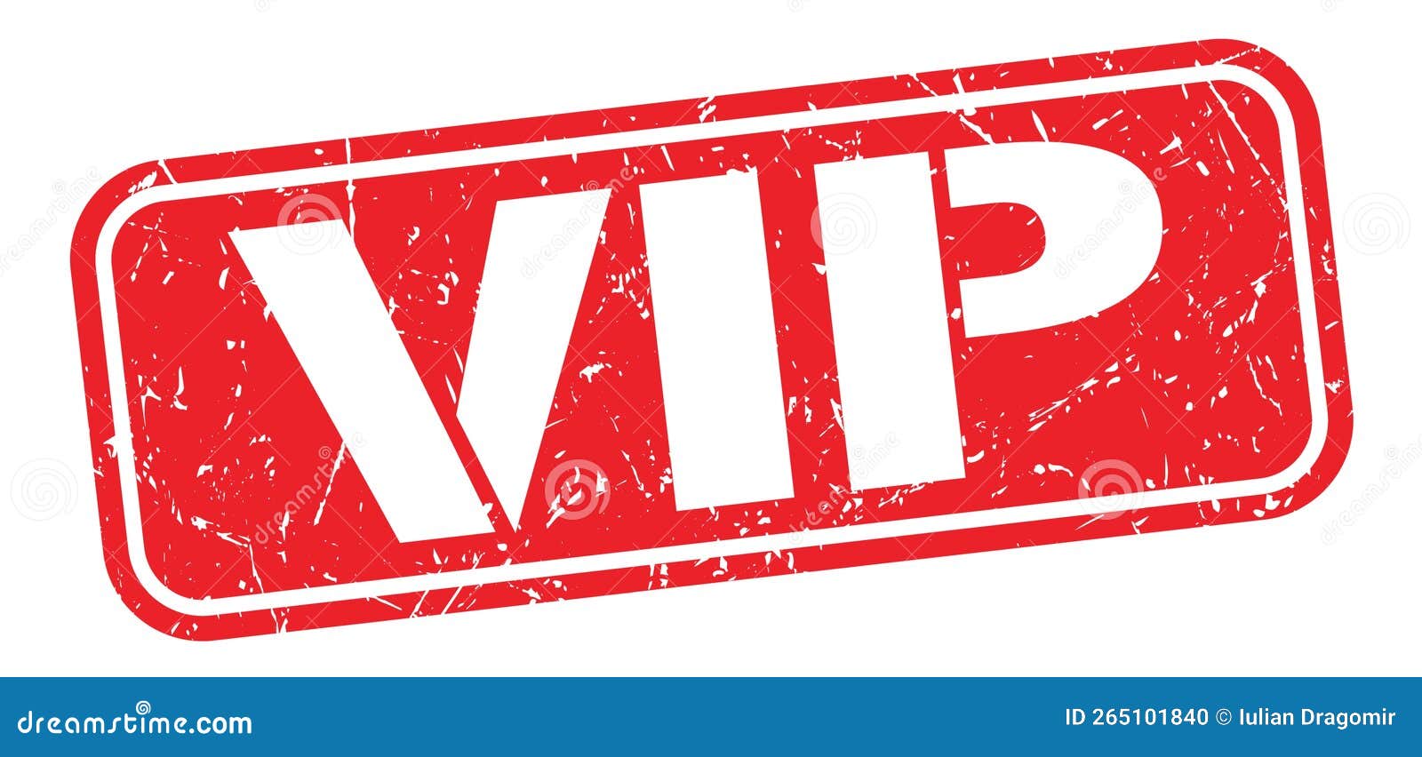 VIP Text Written on Red Stamp Sign Stock Illustration - Illustration of ...
