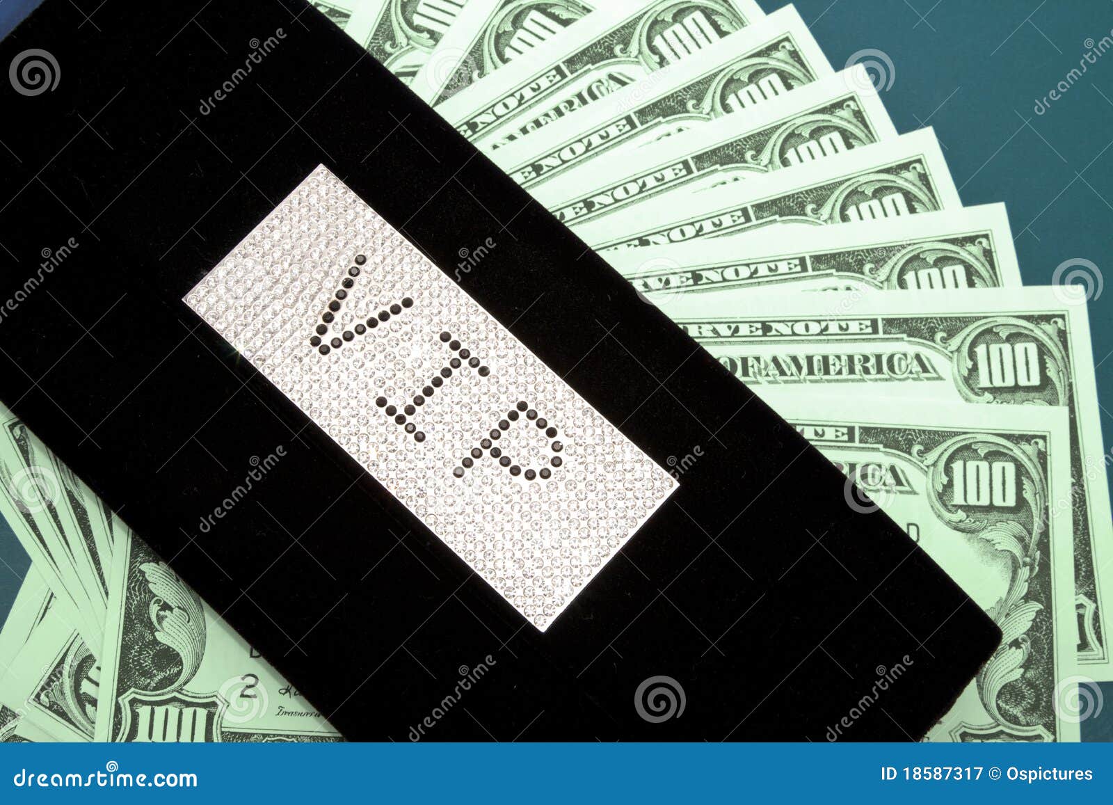 VIP title and lot of money stock image. Image of note - 18587317
