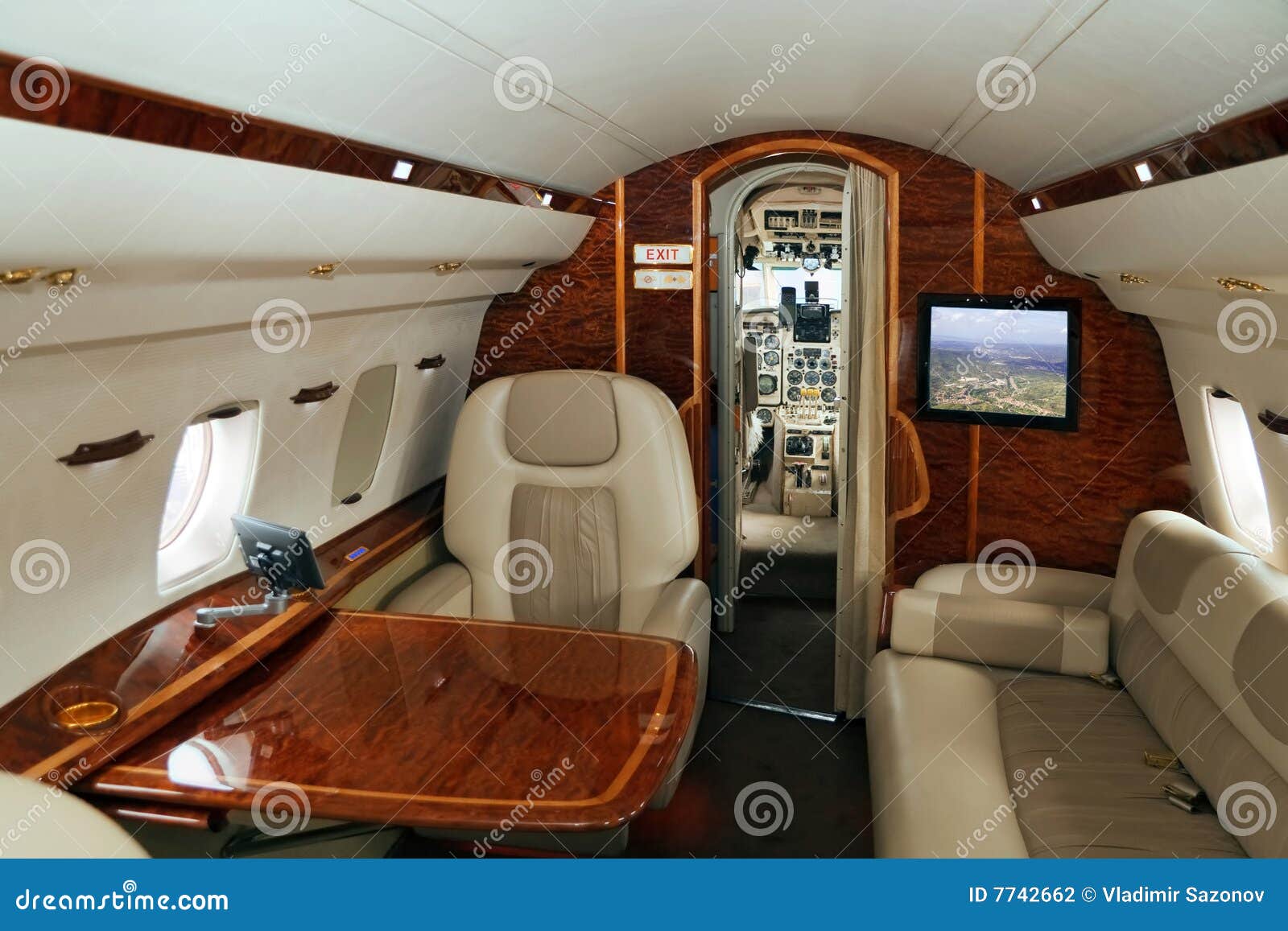 VIP Transportation (jet Airplane) Stock Photo - Image of aviation ...