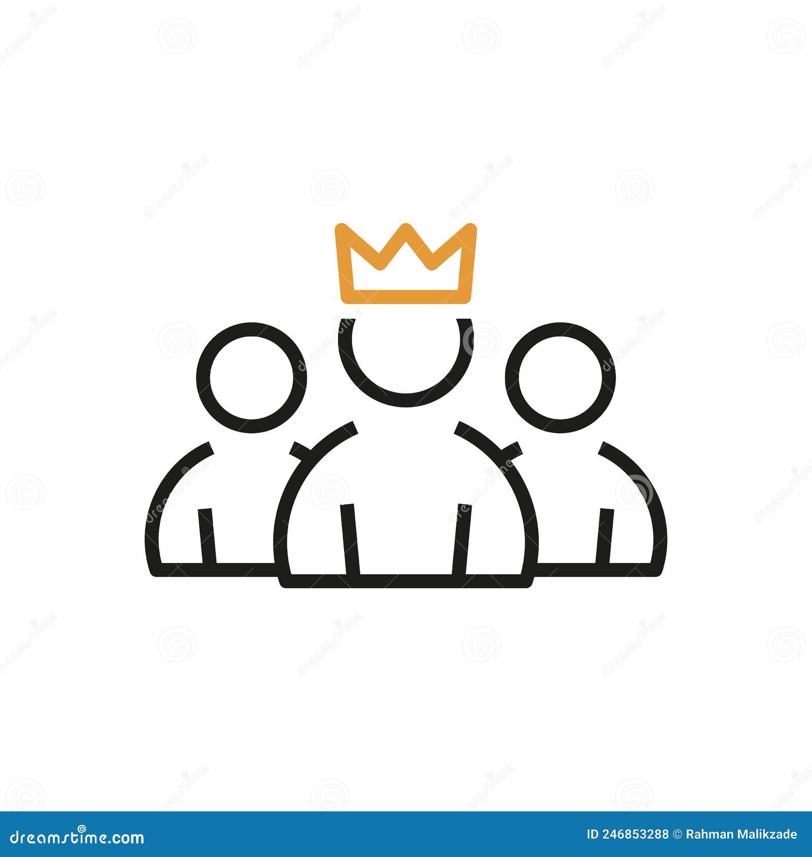 VIP User Customer Icon Vector. Person Profile Stock Vector ...