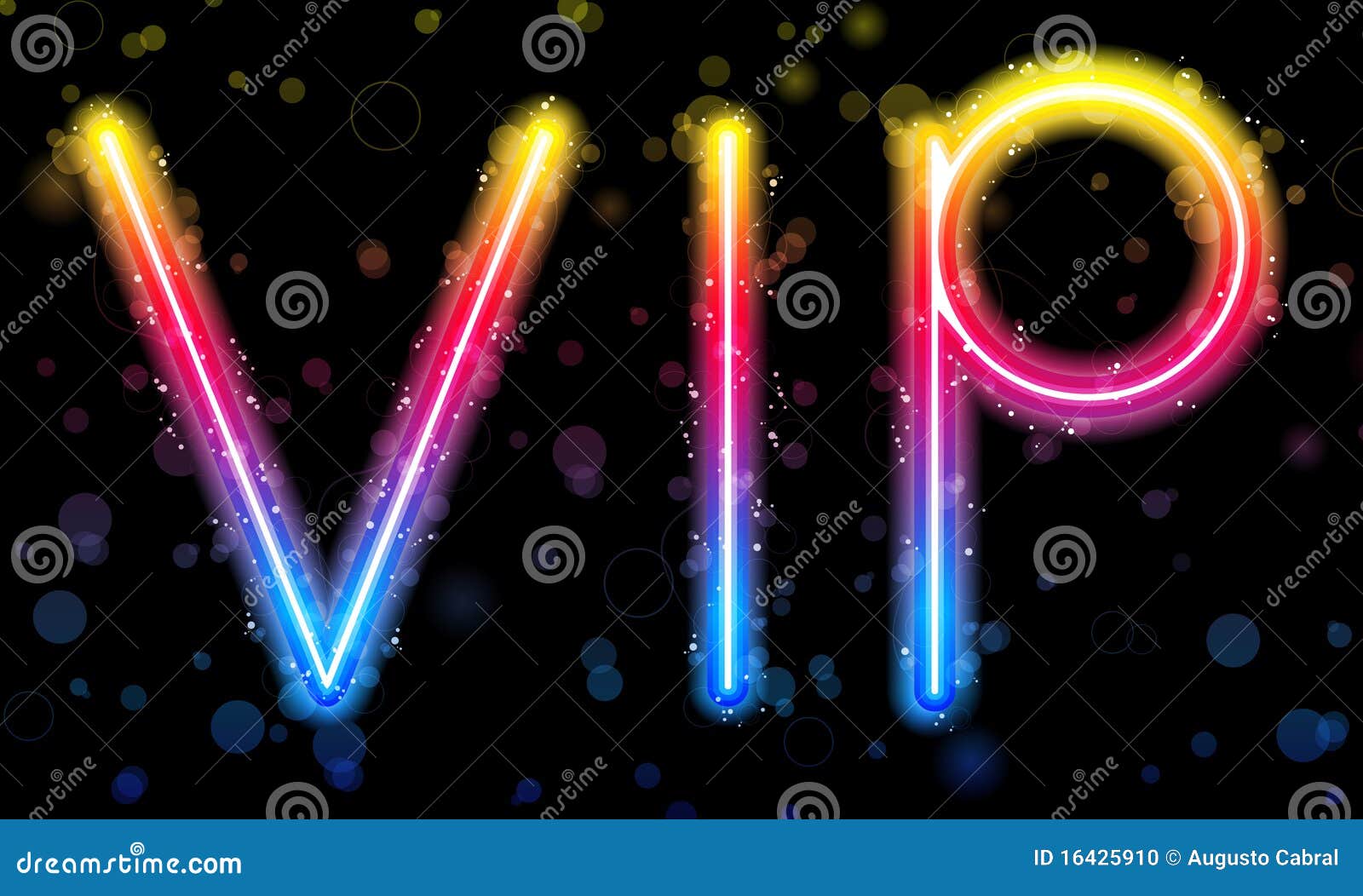 VIP Very Important People Party Stock Vector - Illustration of rainbow ...