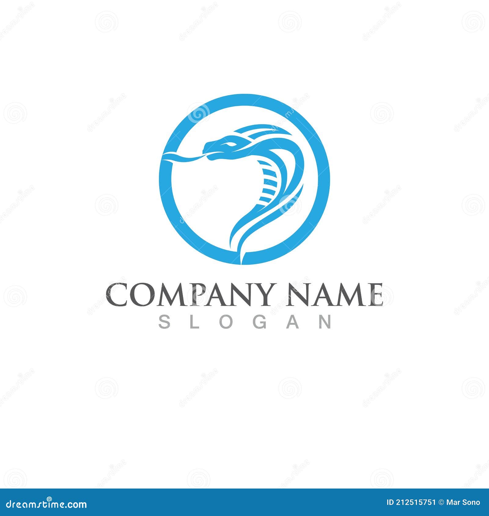 Viper Head Logo and Symbol Vector Stock Vector - Illustration of ...