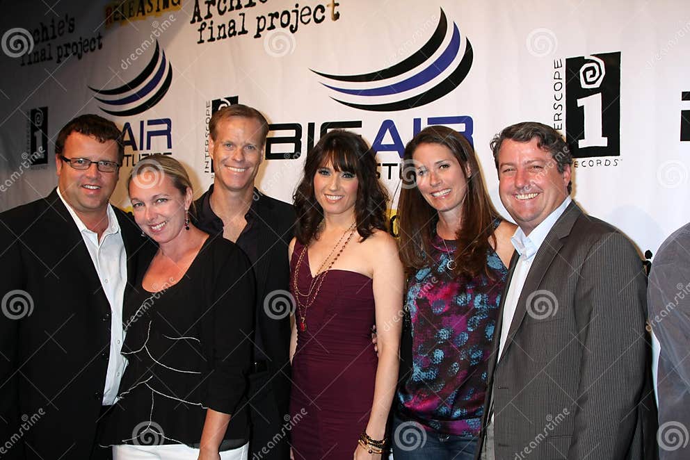 VIPs Arriving at the Premiere of Archie S Final Project Editorial Stock ...