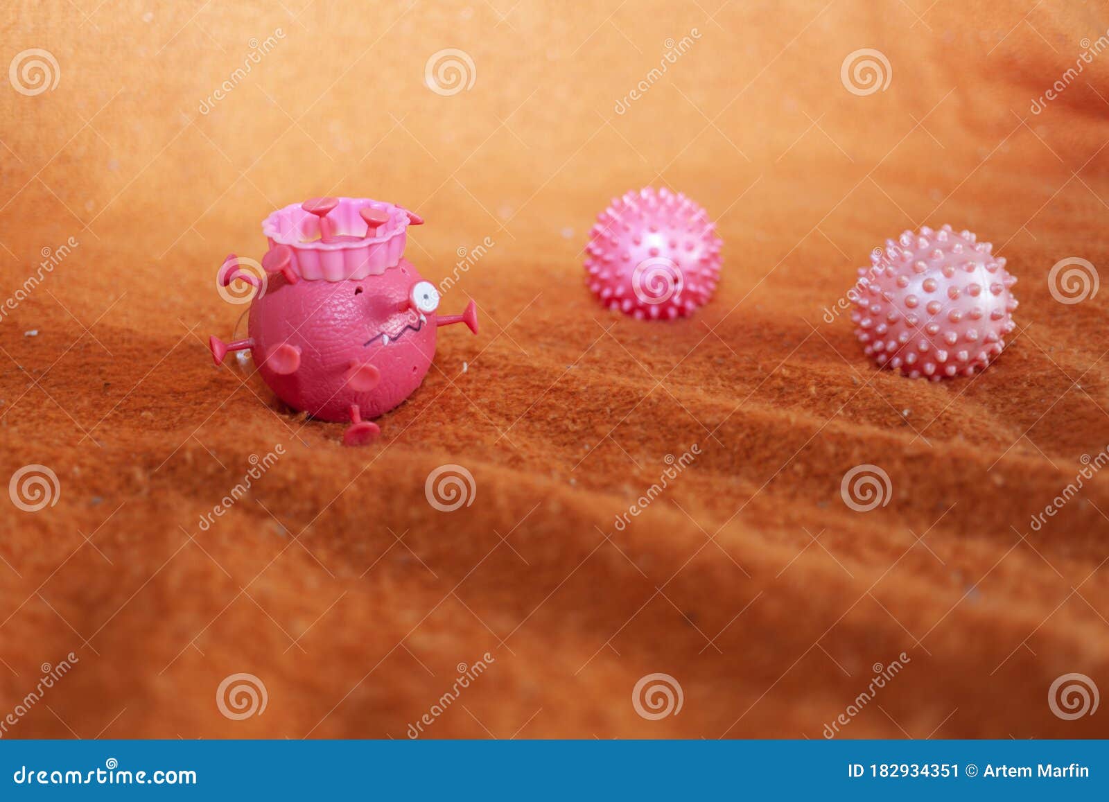Viral Attack in the Cellular Environment. Stock Image - Image of ...
