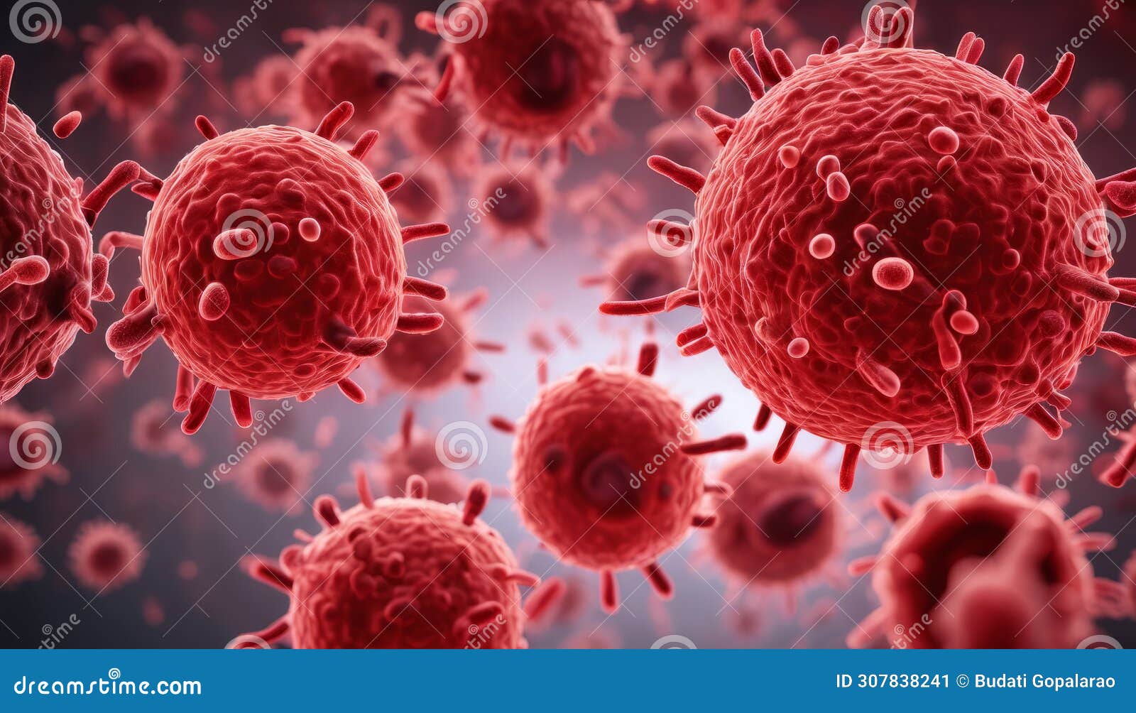 Viral Infection - a Close-Up Look at the Battle within Stock ...