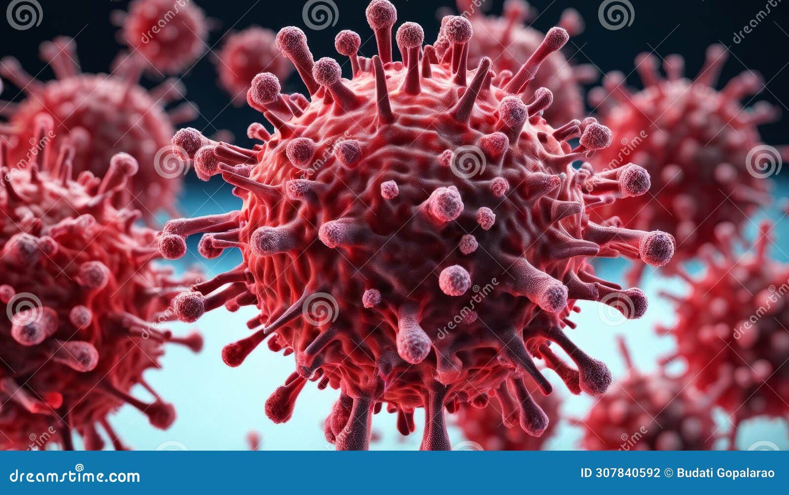 Viral Infection - a Close-Up Look at the Battle within Stock ...