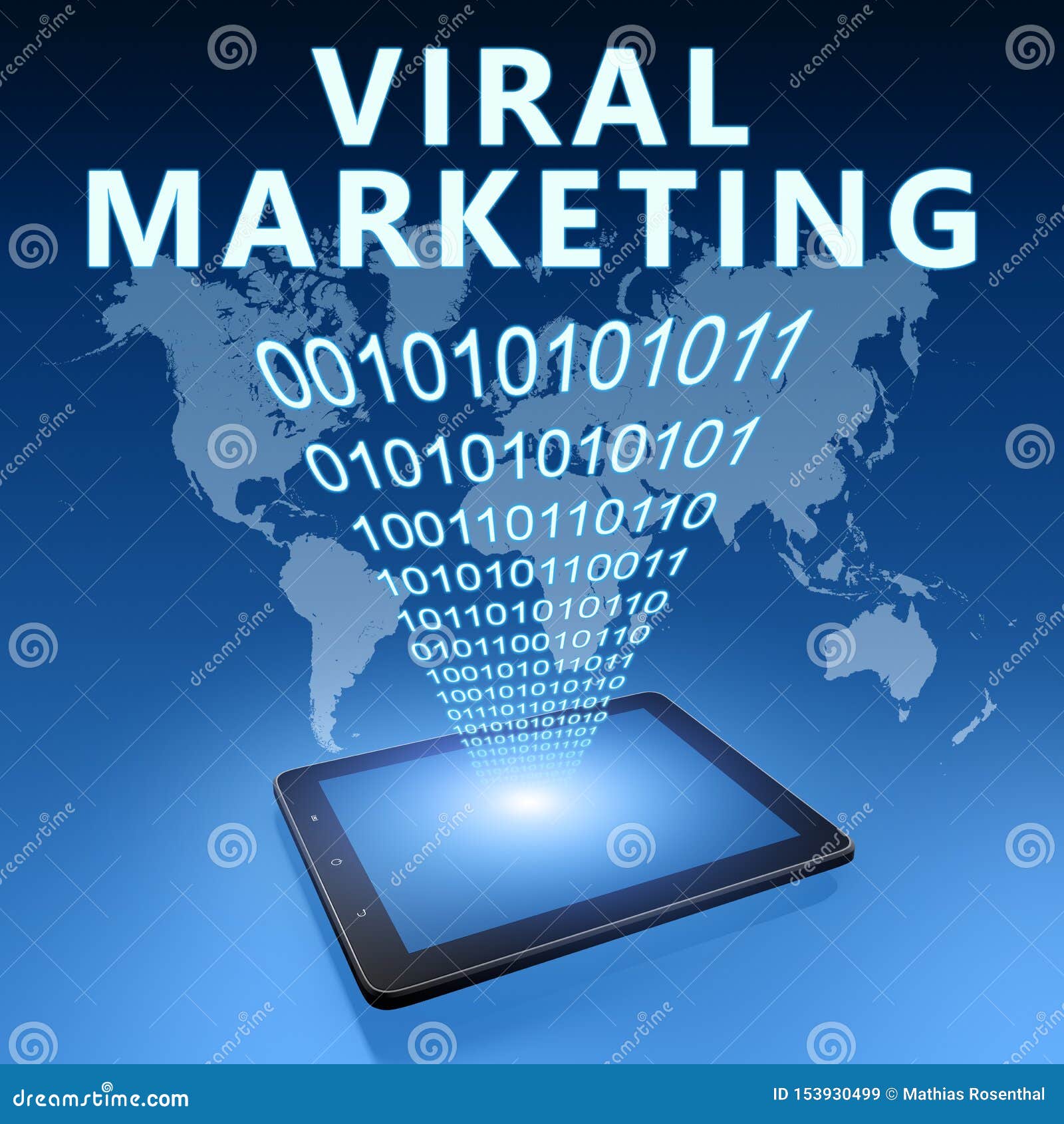 Viral Marketing stock illustration. Illustration of concept - 153930499