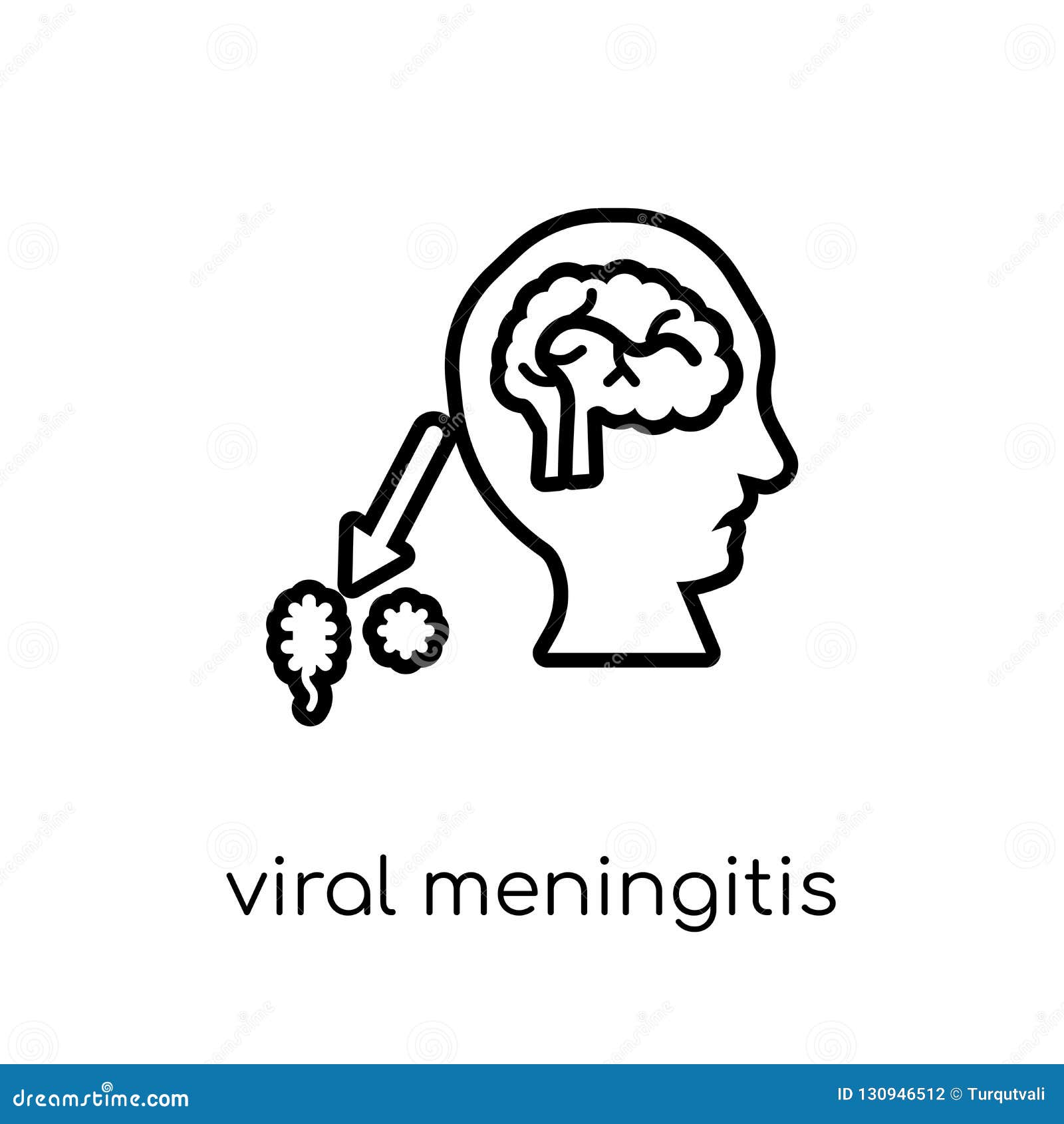 Viral Meningitis And Encephalitis, Medical Concept Royalty-Free ... Viral Meningitis And Encephalitis, Medical Concept Royalty-Free ...