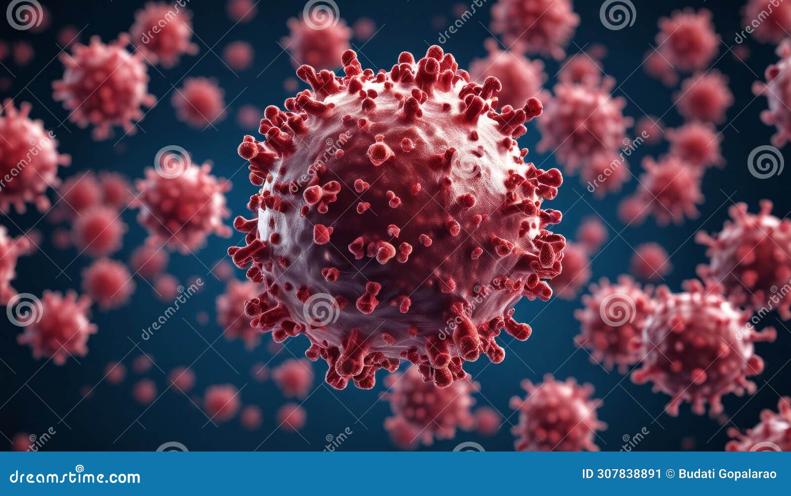 Viral Particles in Motion, a Microscopic View of a Pandemic Stock ...
