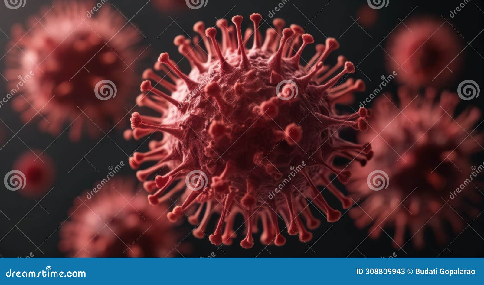 Viral Particles in Motion, a Scientific Representation of a Contagion ...