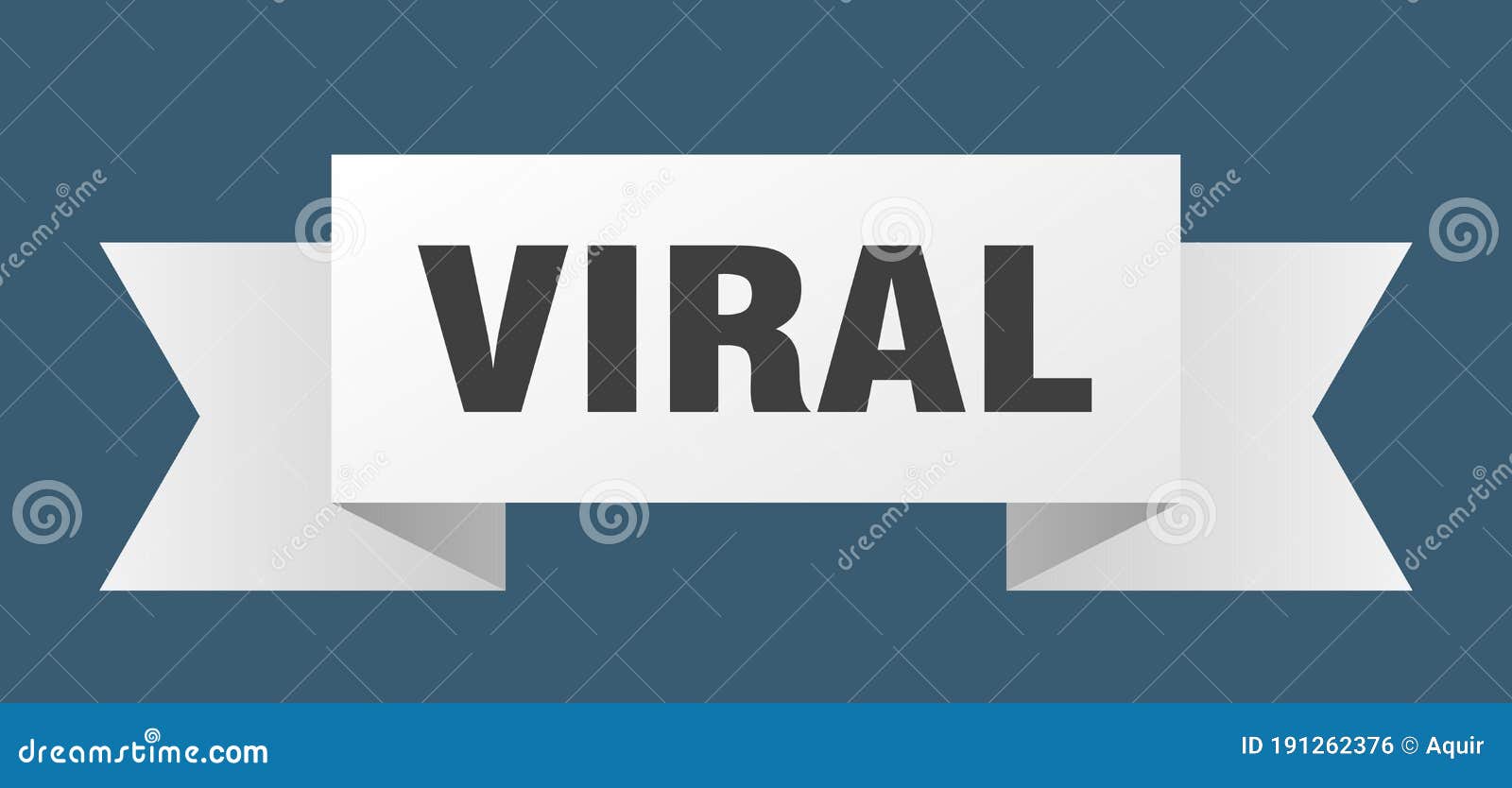 Viral ribbon. stock vector. Illustration of peeler, white - 191262376