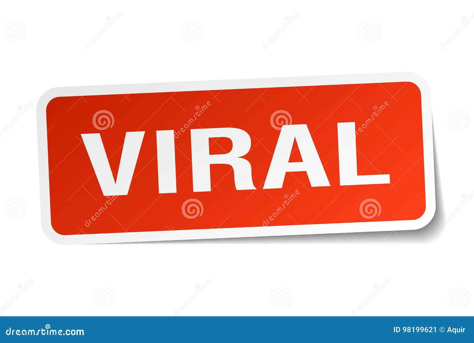 Viral sticker stock vector. Illustration of insignia - 98199621
