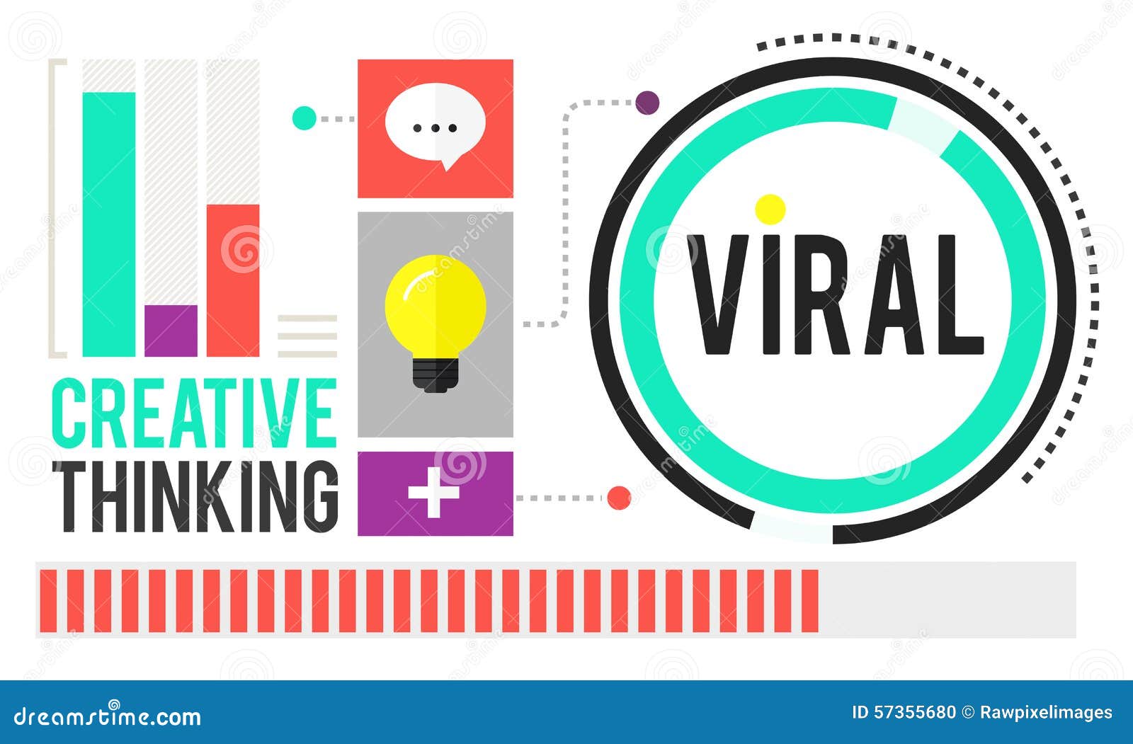 Viral Technology Global Communication Sharing Concept Stock ...