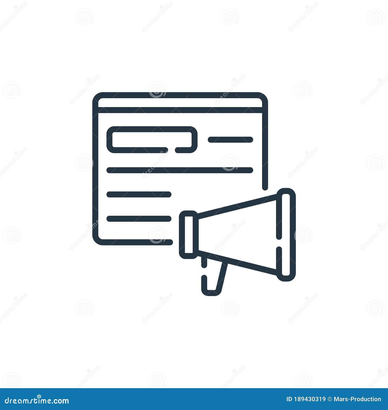 Viral Vector Icon Isolated on White Background. Outline, Thin Line ...