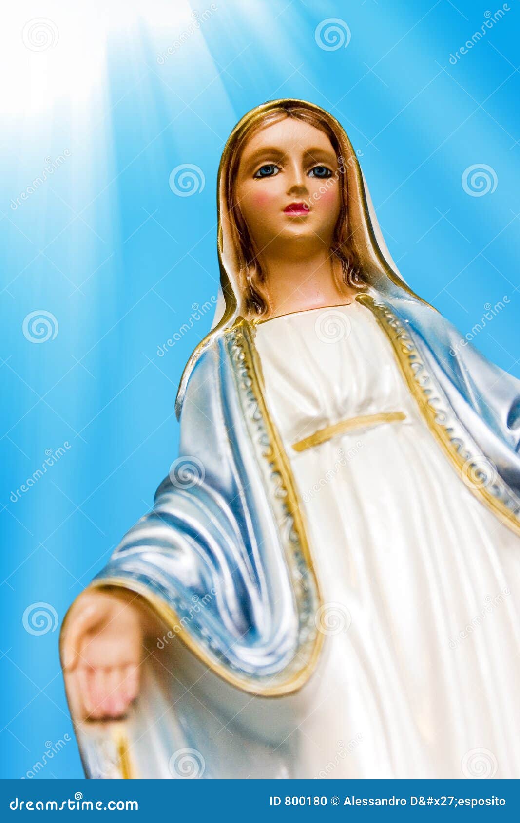 Virgen Maria bendecida foto de archivo. Imagen de dios - 800180