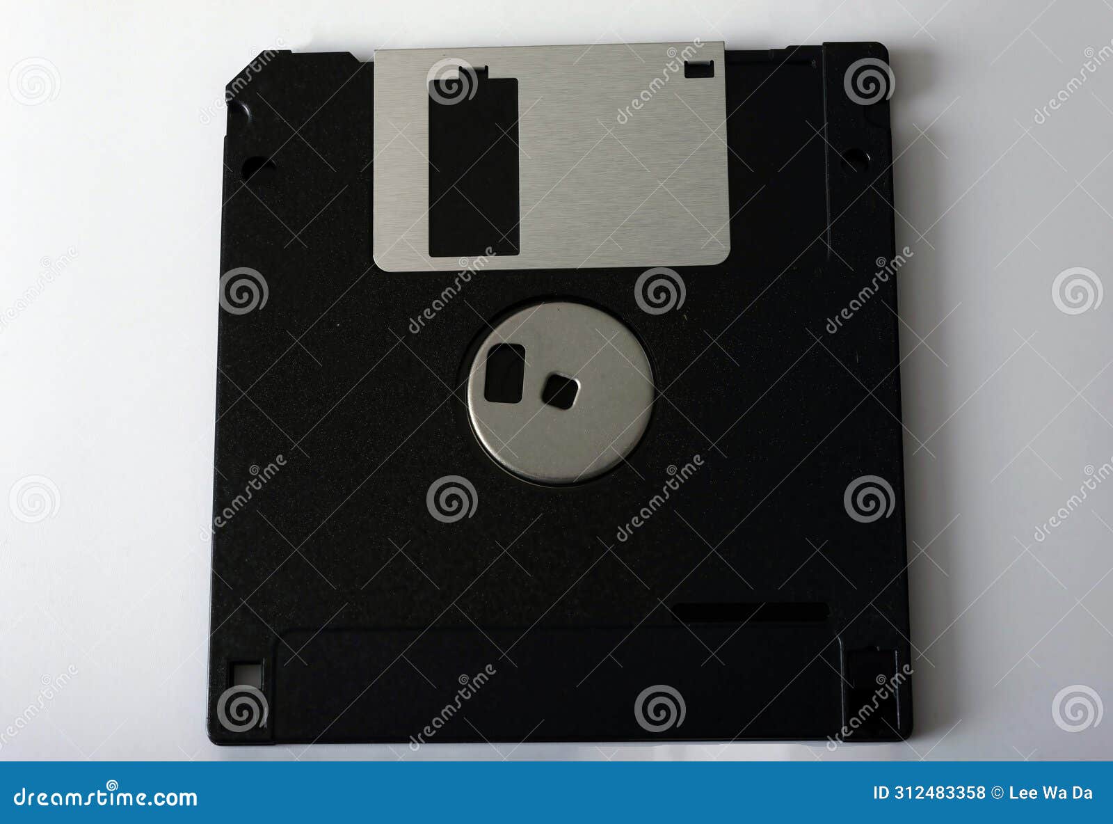 Old 3.5 Inch Floppy Disk Isolated on White Stock Photo - Image of crazy ...