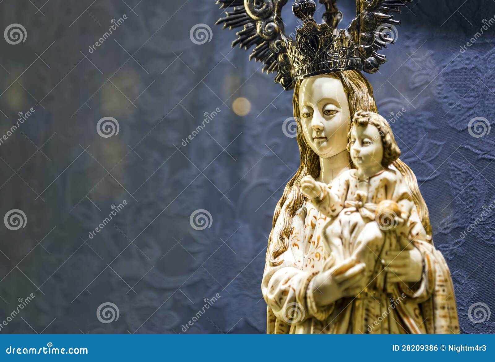 Virgin Maria stock photo. Image of love, baby, christianity - 28209386