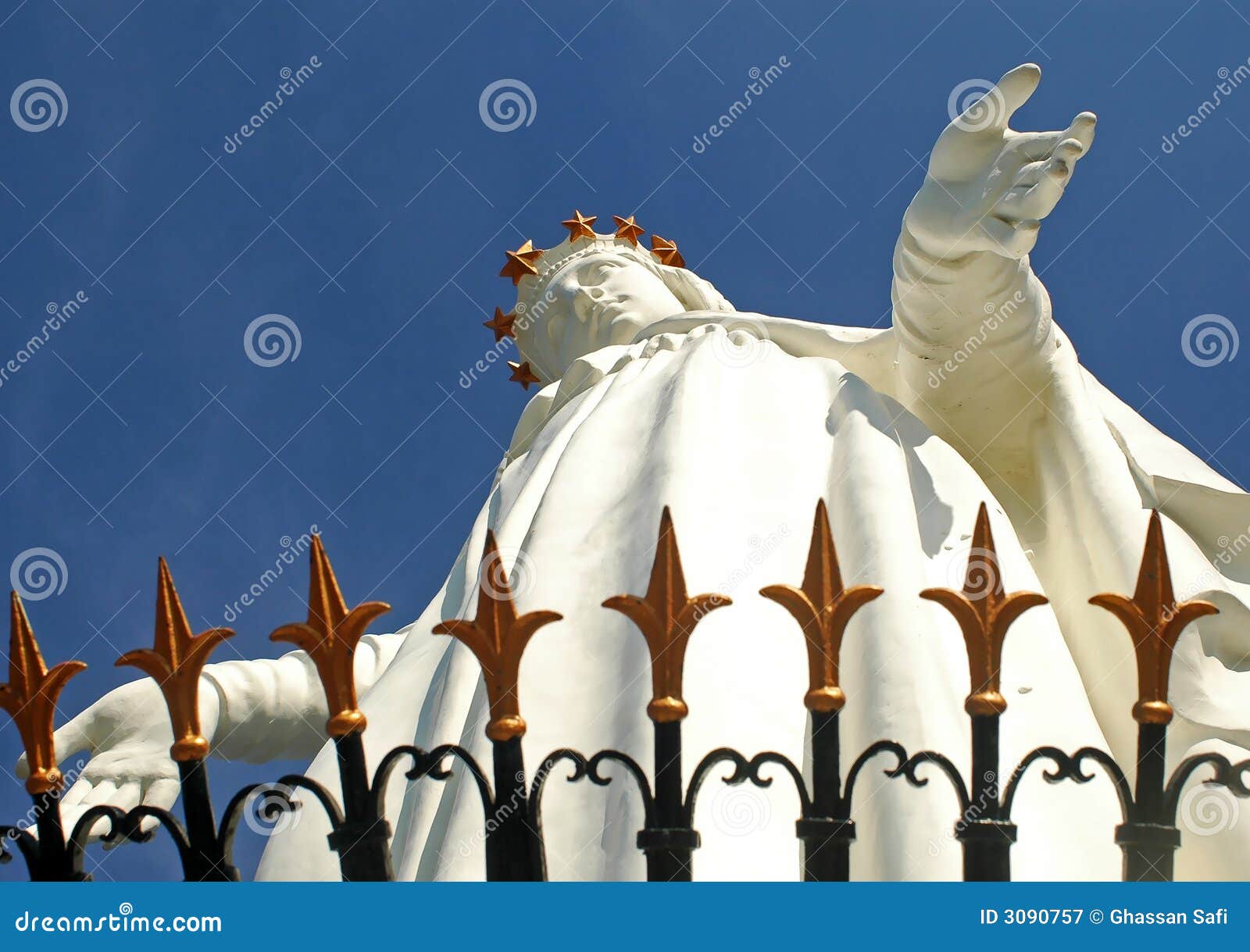 Virgin Mary Harissa stock image. Image of holiness, mary - 3090757