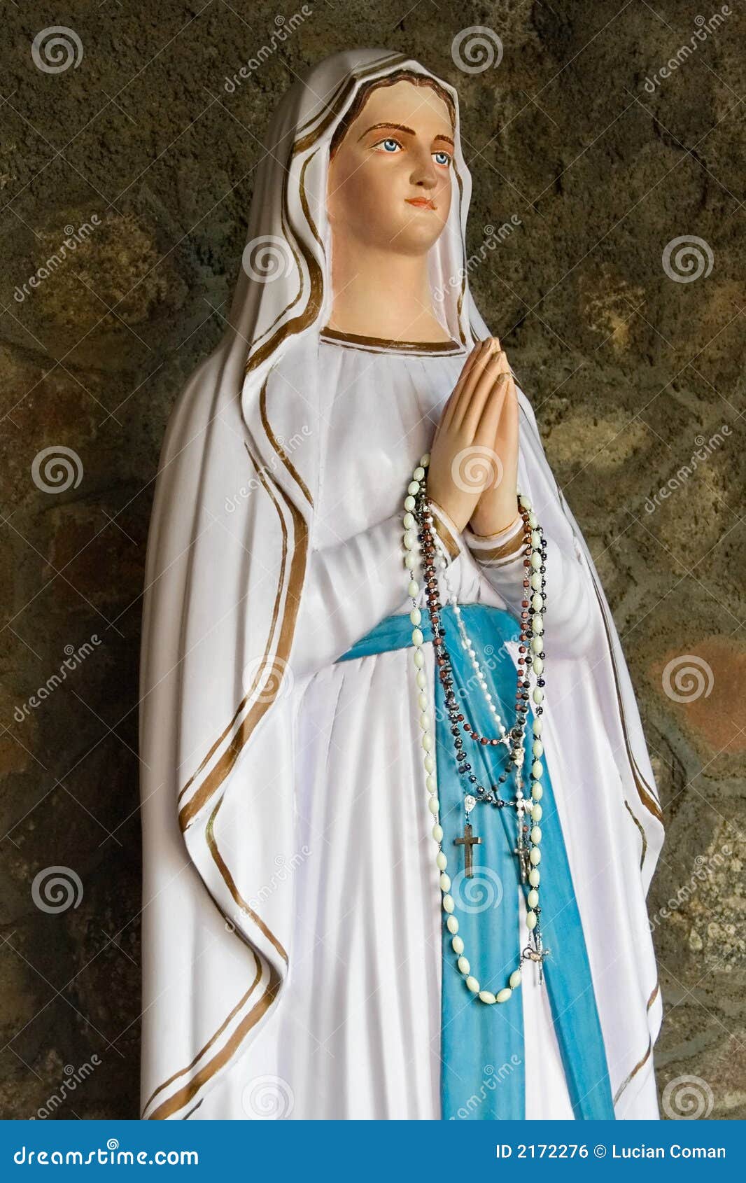 Virgin Mary statue stock photo. Image of blessed, protestant - 2172276