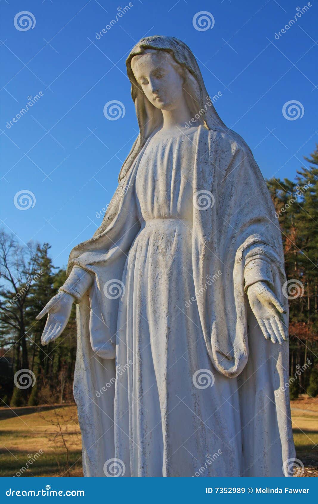 Virgin Mary Statue stock image. Image of mother, vestal - 7352989