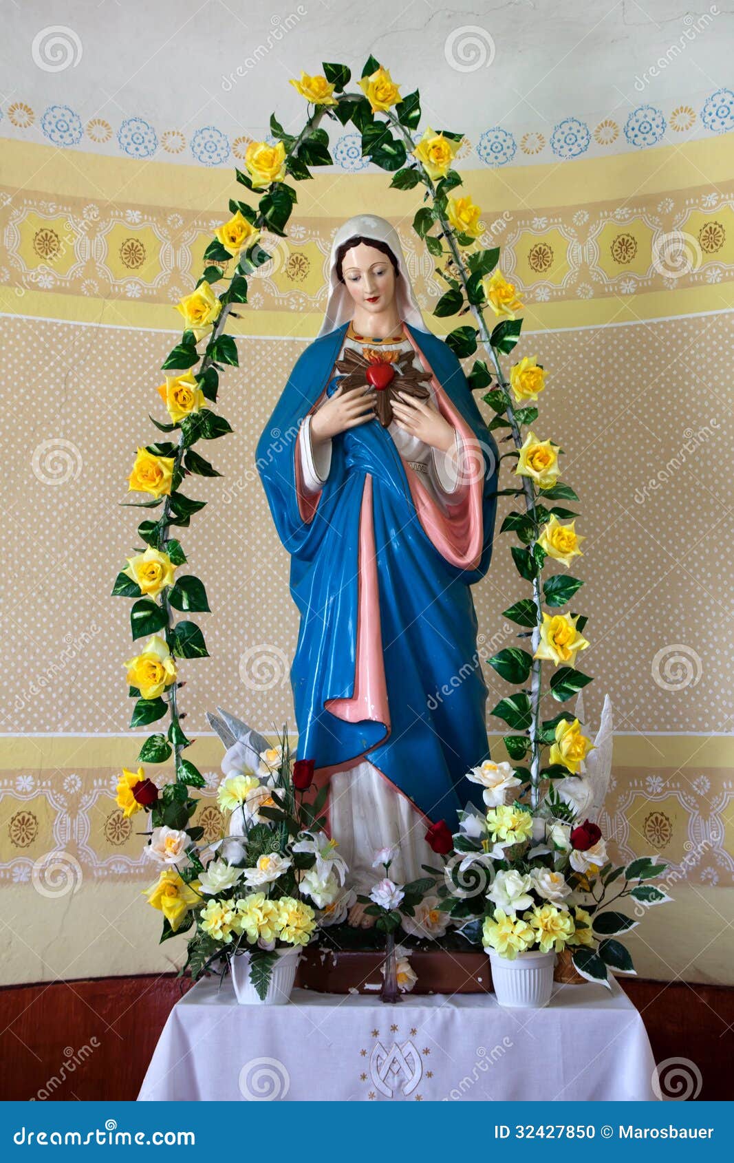 Virgin Mary stock photo. Image of religious, blessed - 32427850