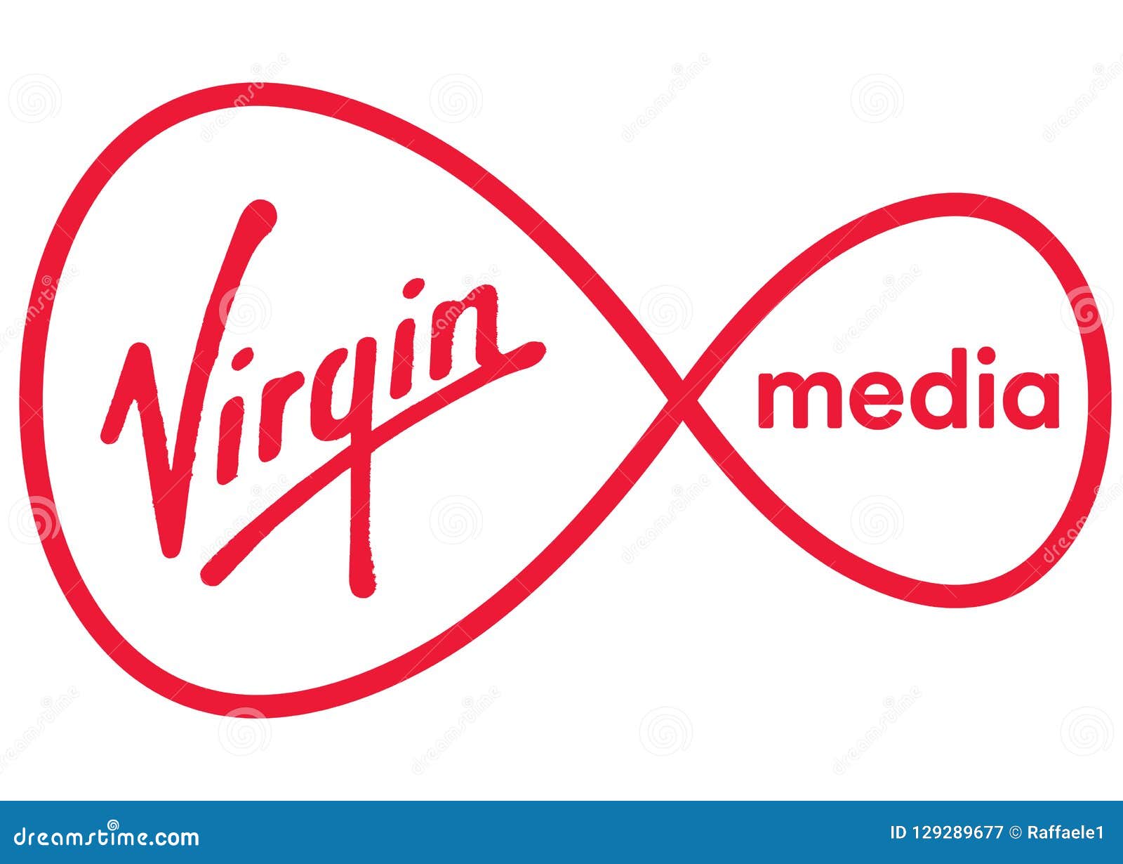 Virgin Media Logo editorial photography. Illustration of format - 129289677