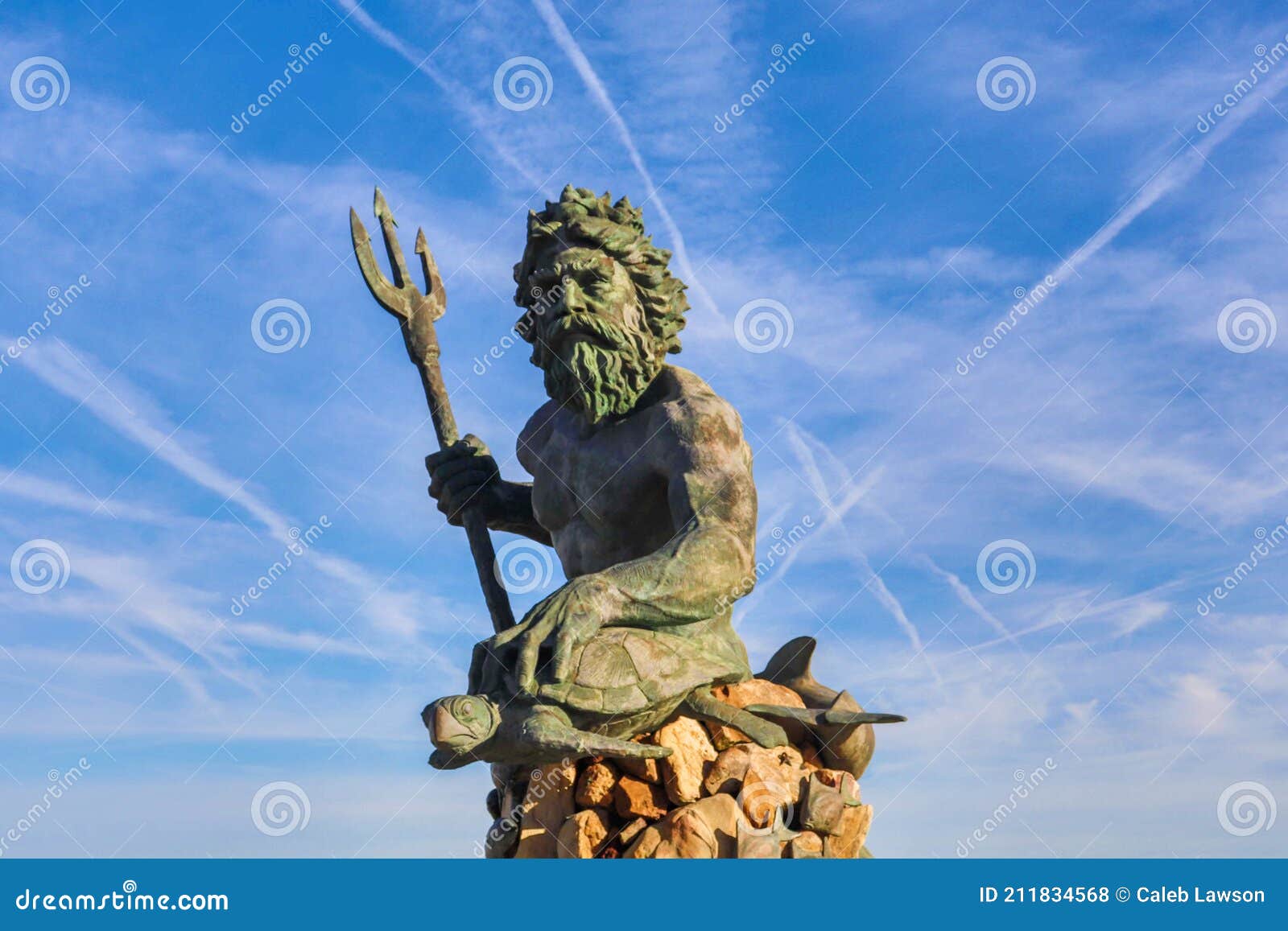 Neptune God Statue