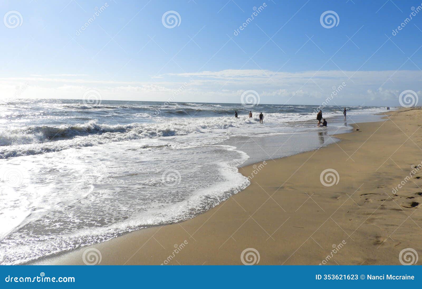 Virginia Beach Area is a Tranquil Summer Coast Destination Stock Image ...