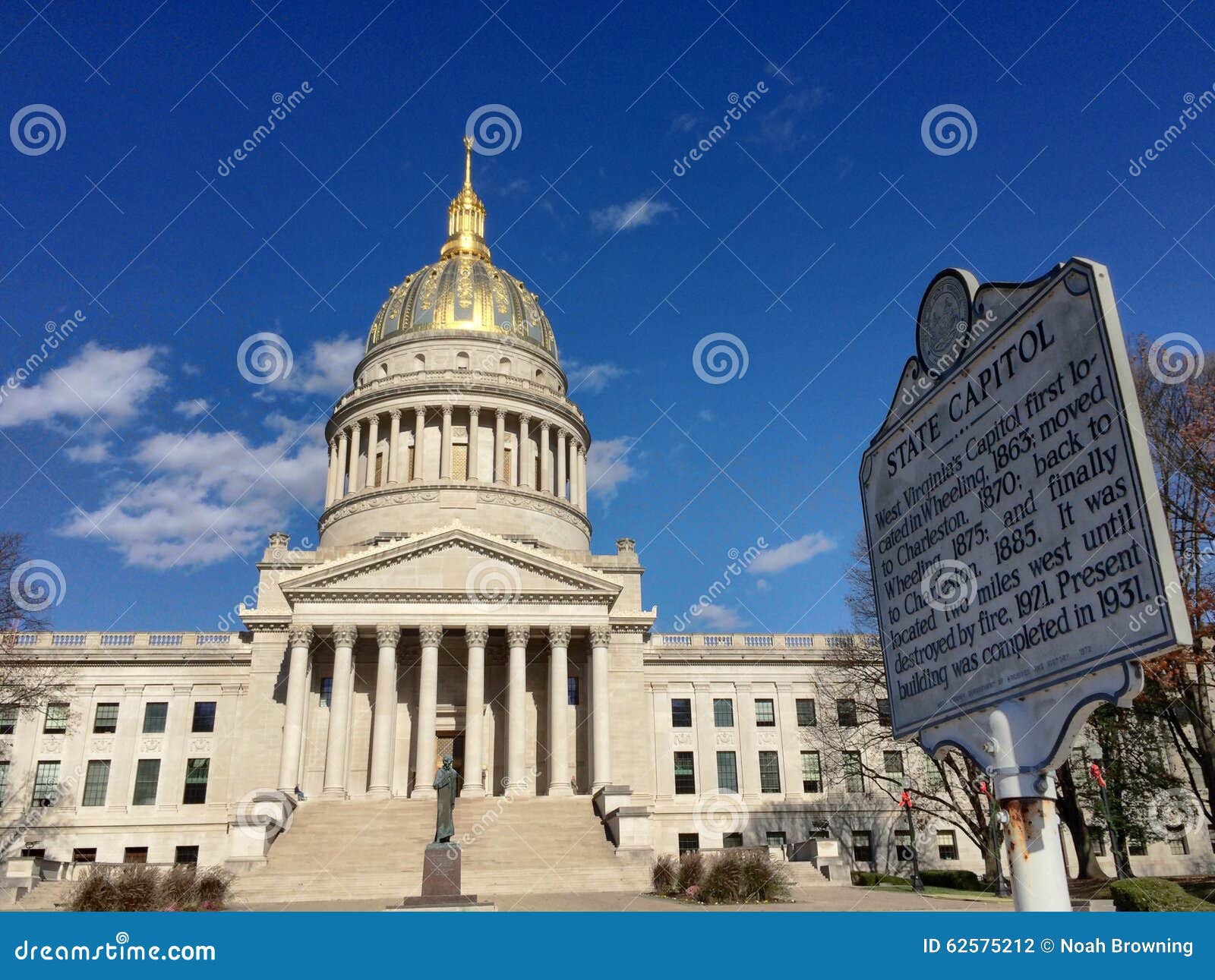 Virginia Capitol ocidental fotografia editorial. Imagem de capital ...