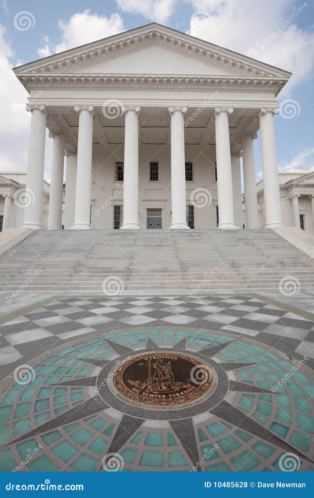 Virginia State Capitol Building Stock Photo - Image of state ...