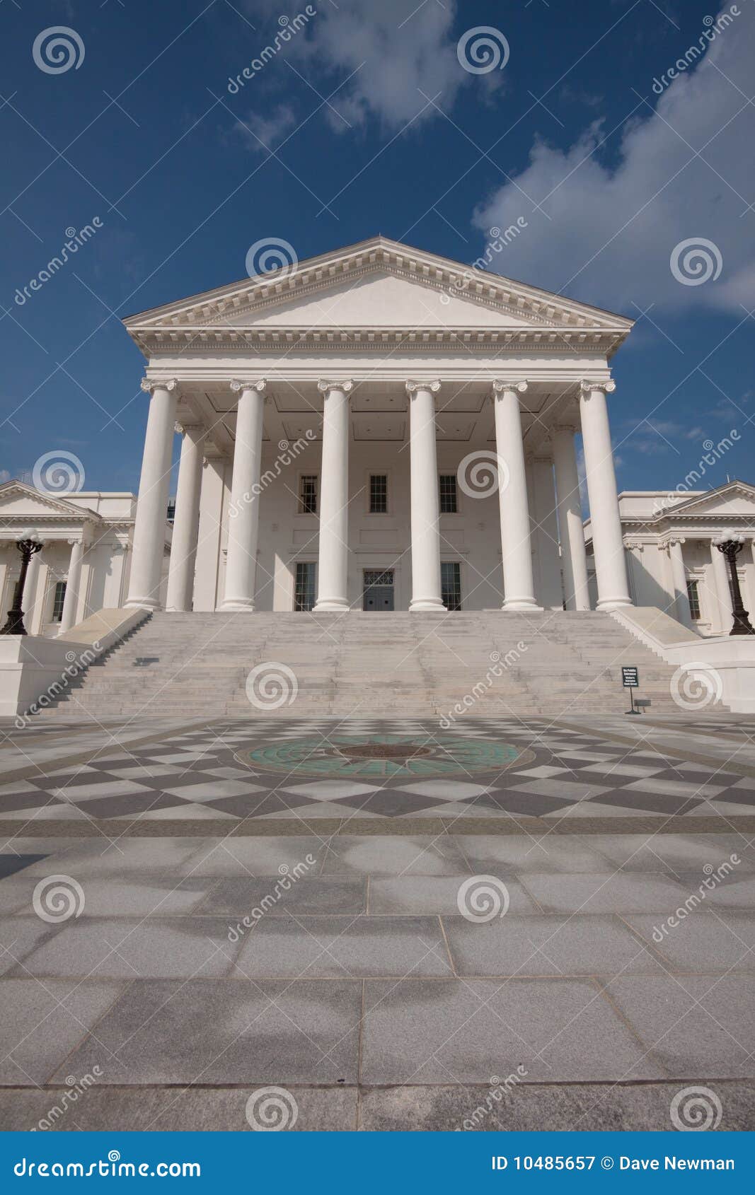Virginia State Capitol Building Stock Image - Image of united, richmond ...