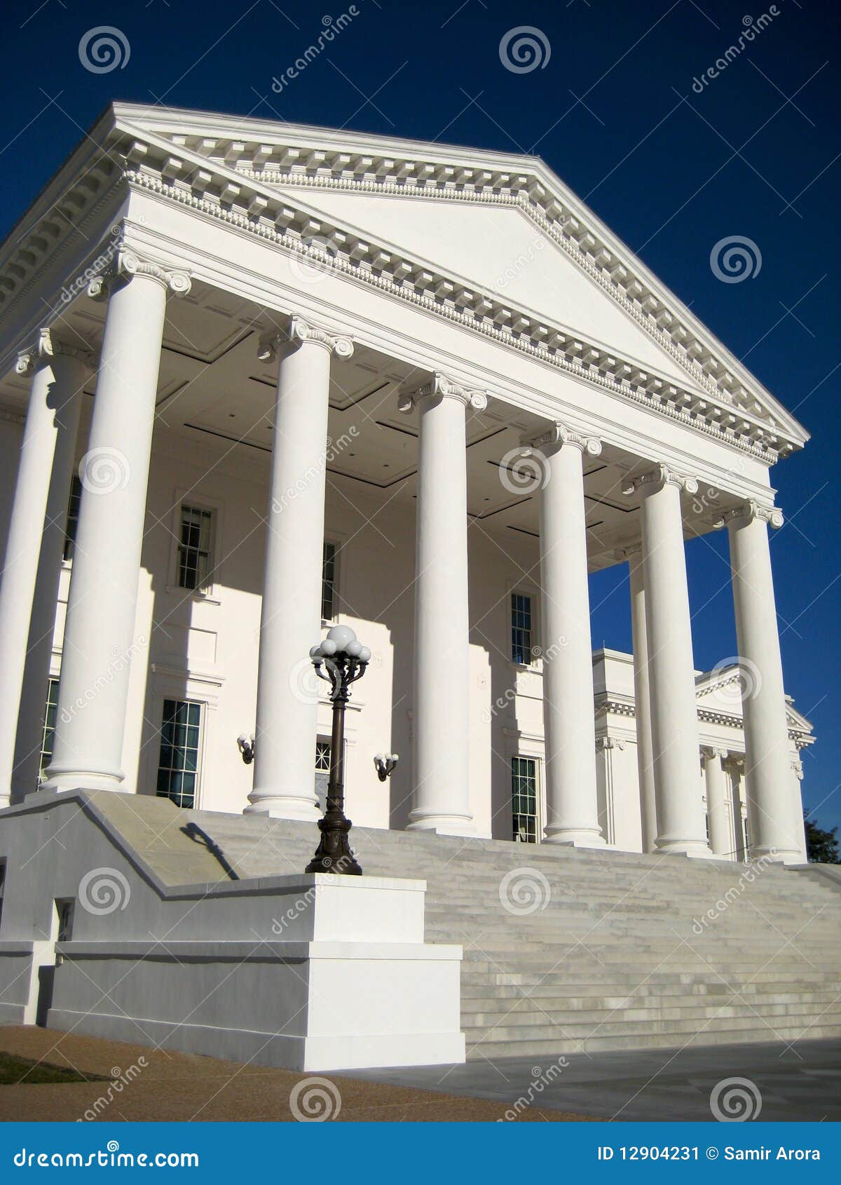 Virginia State Capitol Building Stock Image - Image of capitol, state ...