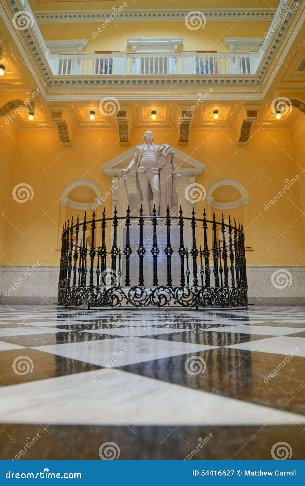 Virginia State Capitol stock image. Image of flooring - 54416627