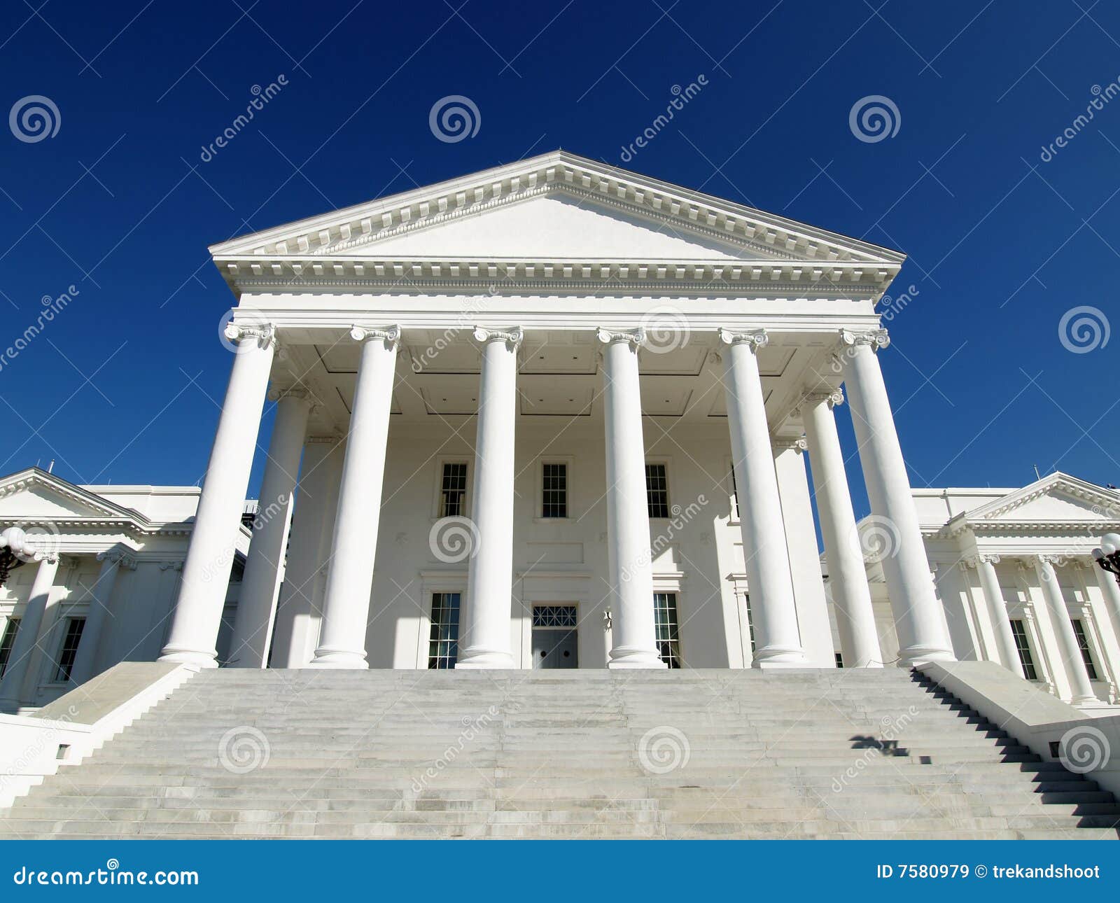 Virginia State House stock image. Image of government - 7580979
