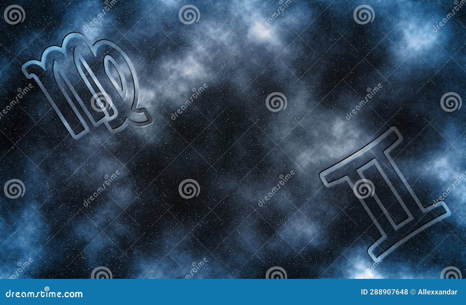 Virgo and Gemini Compatibility Stock Photo - Image of night, horoscope ...
