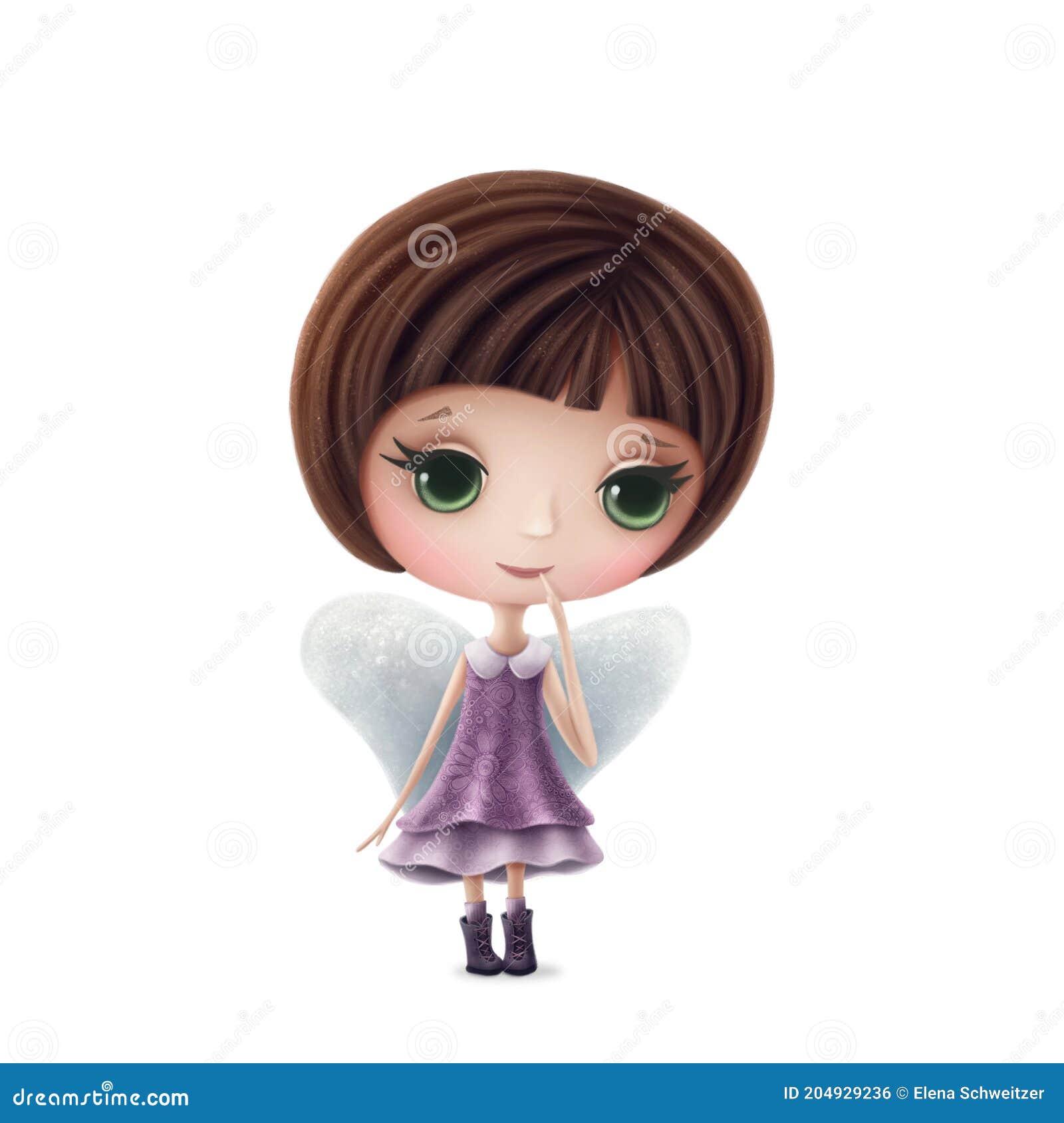 Girl Isolated In A Featureless Void Royalty-Free Stock Photography ...