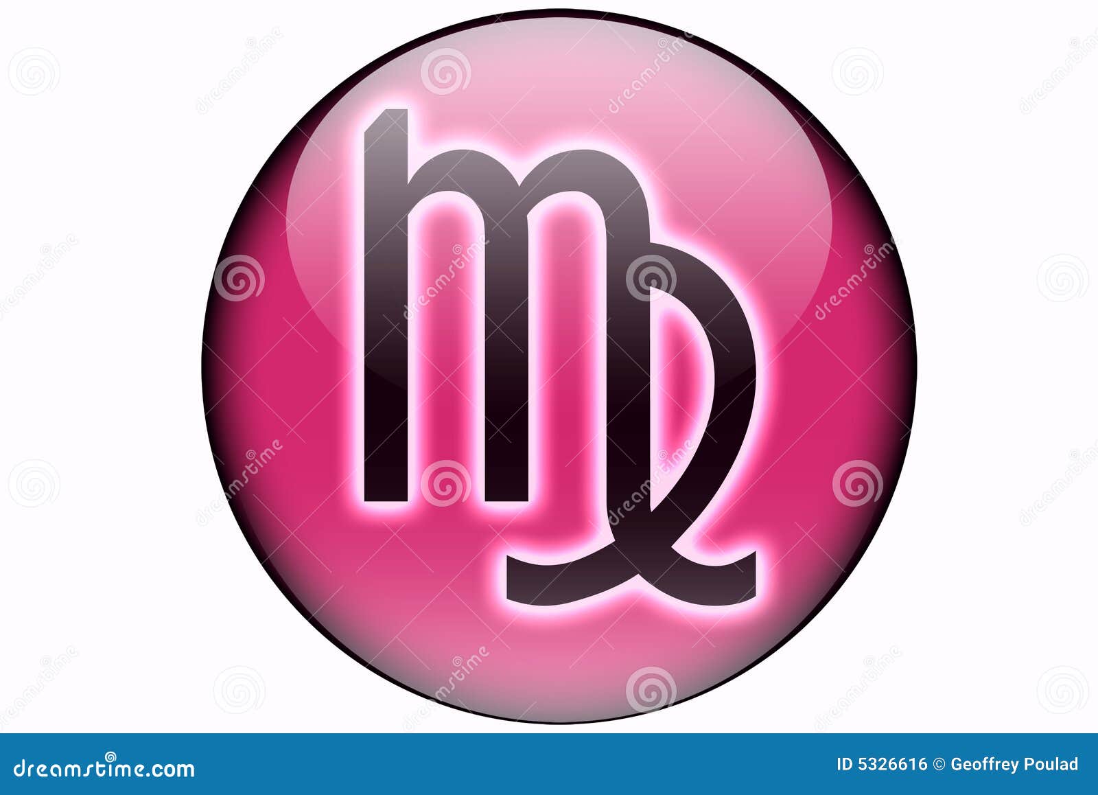 Virgo - Sign Of Zodiac, Cute Cartoon Character. Editable Vector ...