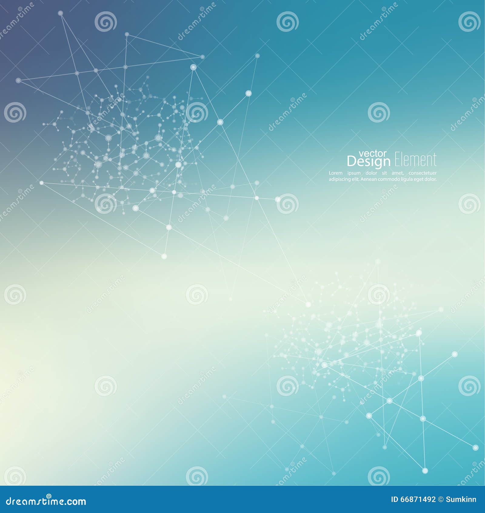 Virtual Abstract Background Stock Vector - Illustration of ...