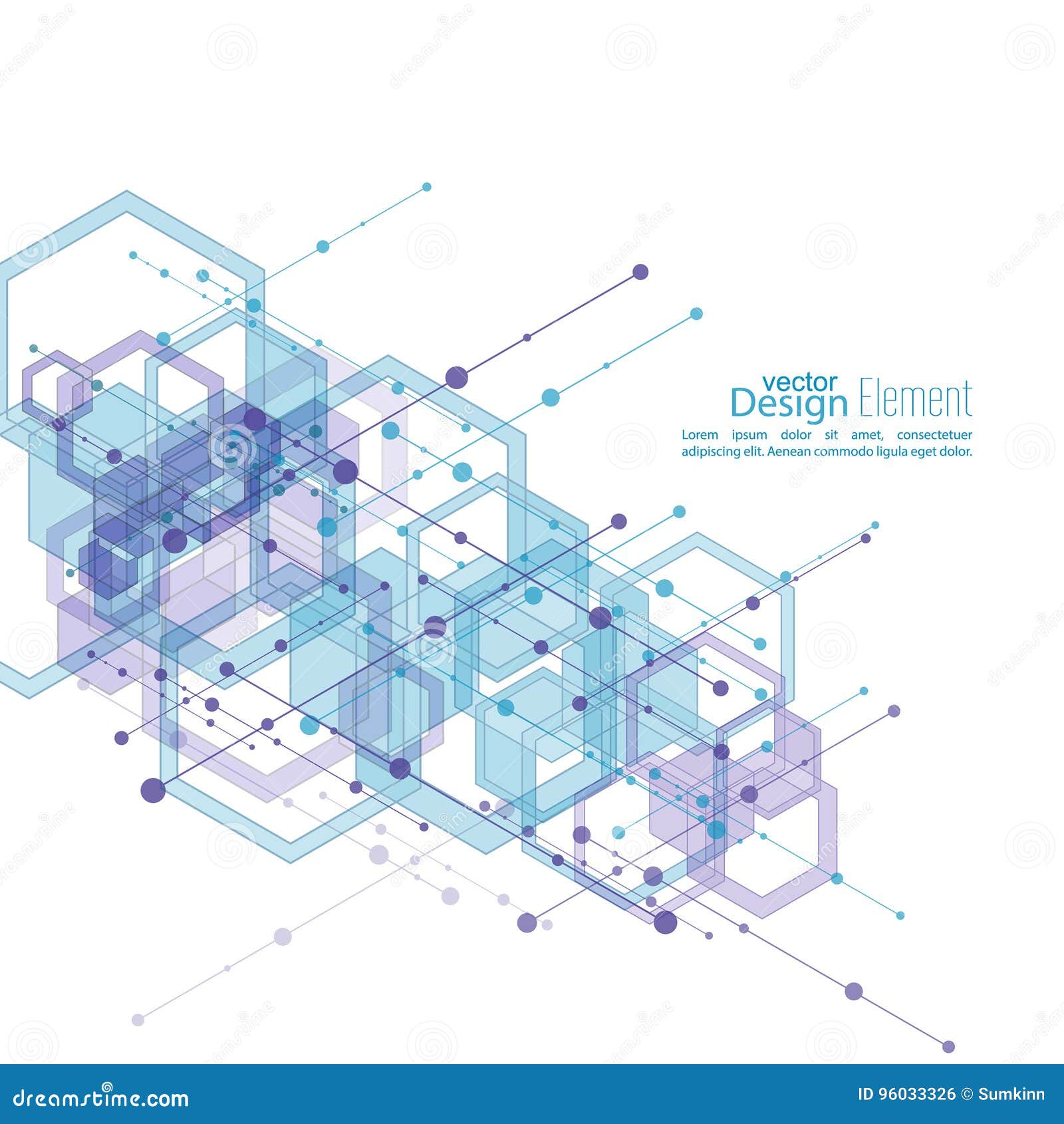 Virtual Abstract Background Stock Vector - Illustration of innovation ...