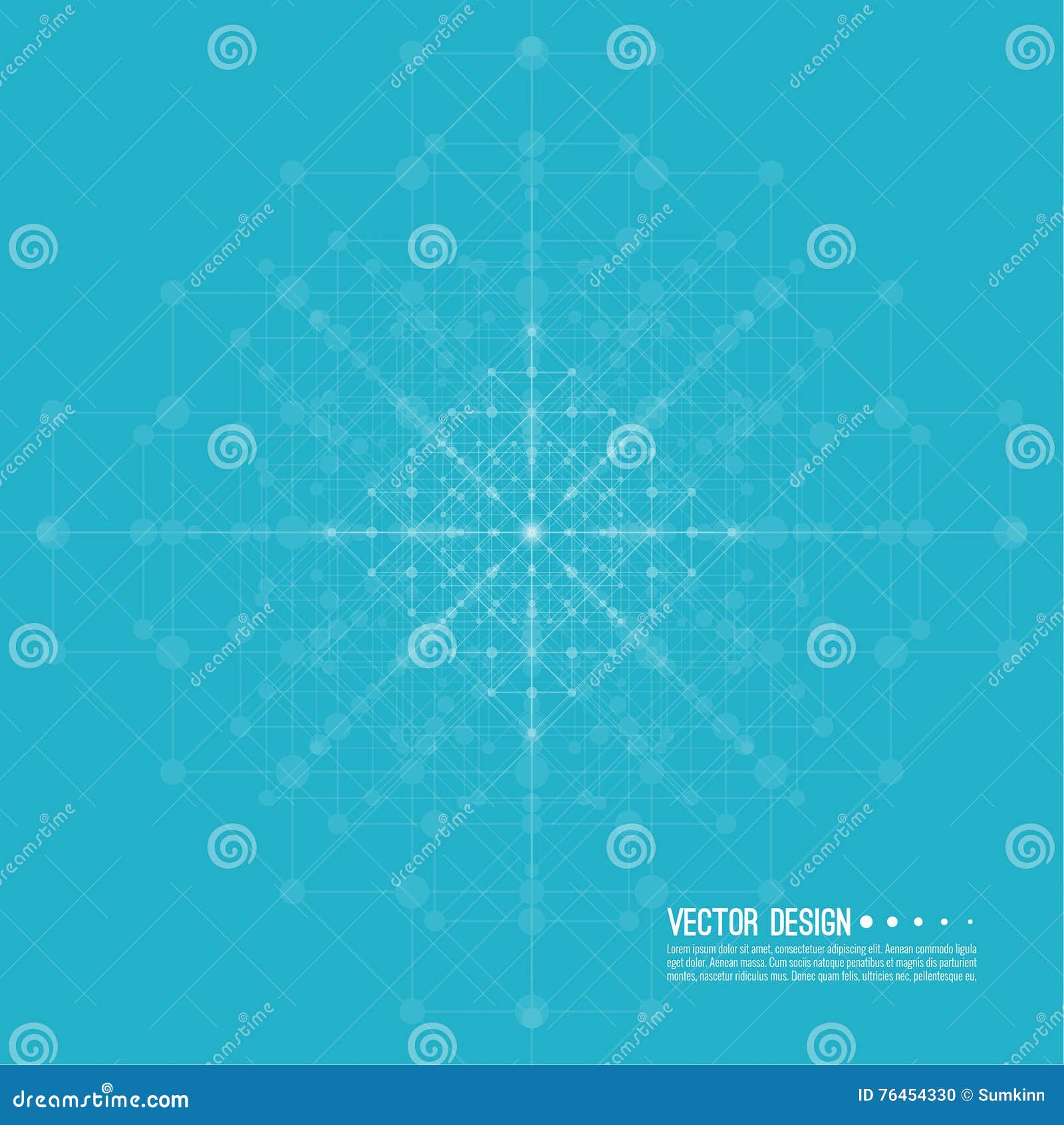 Virtual Abstract Background Stock Vector - Illustration of line ...