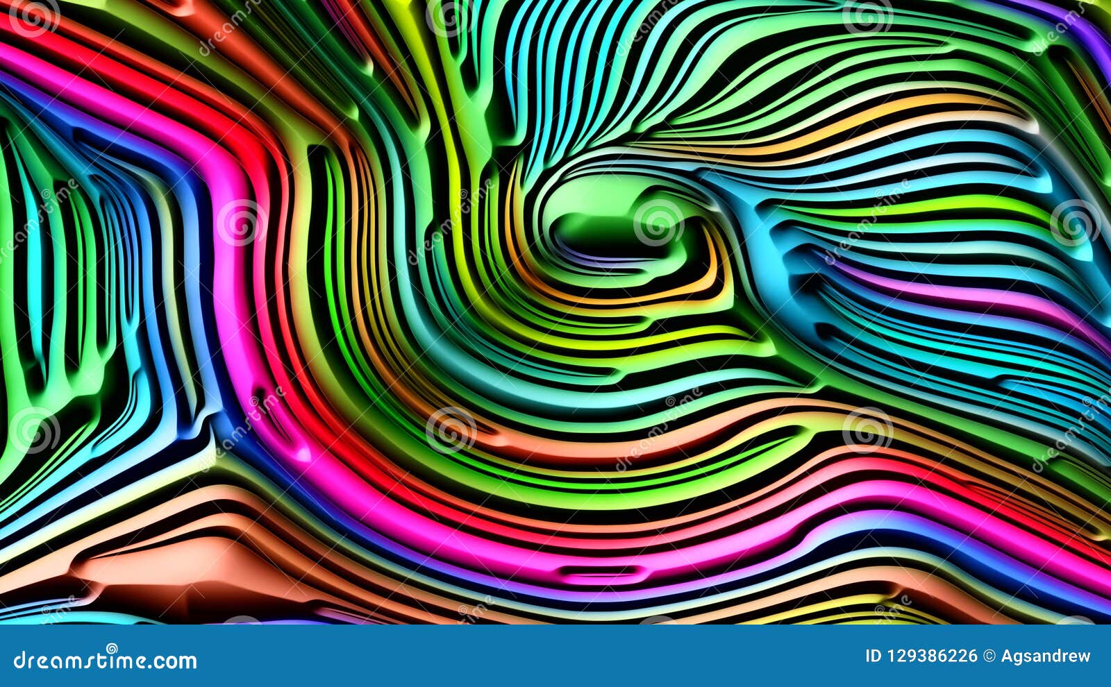 Virtual Abstract Shapes stock illustration. Illustration of relief ...