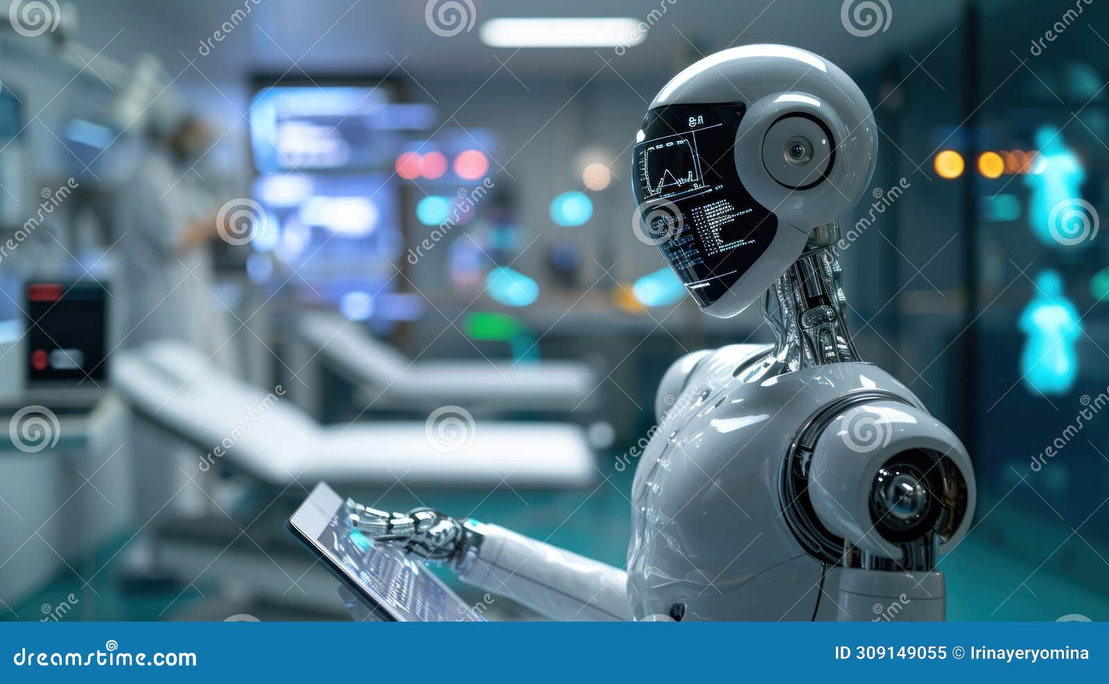 Virtual AI Assistant, Digital Human-like Avatar with Tablet or Screen ...