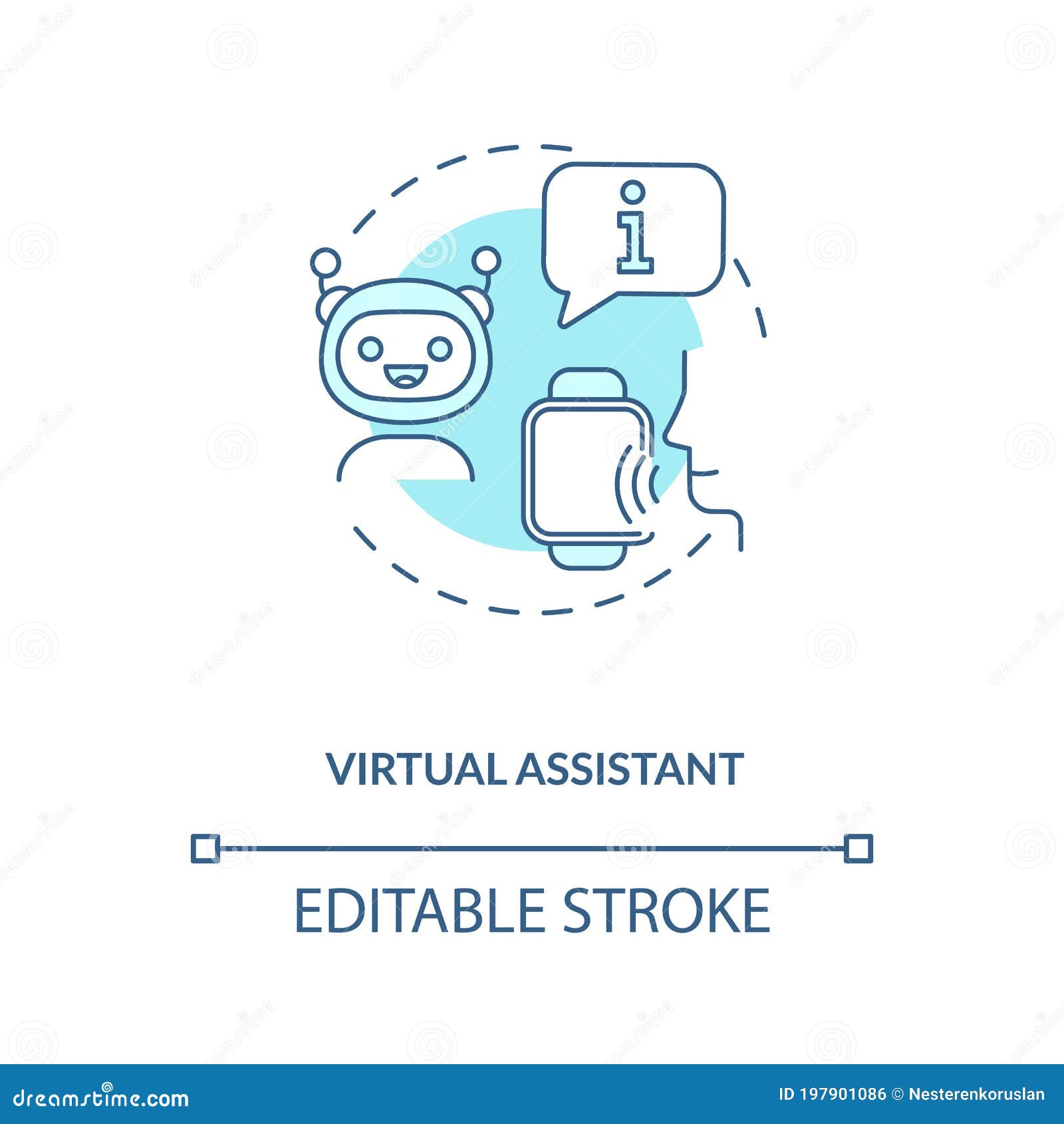 Virtual Assistant Icon
