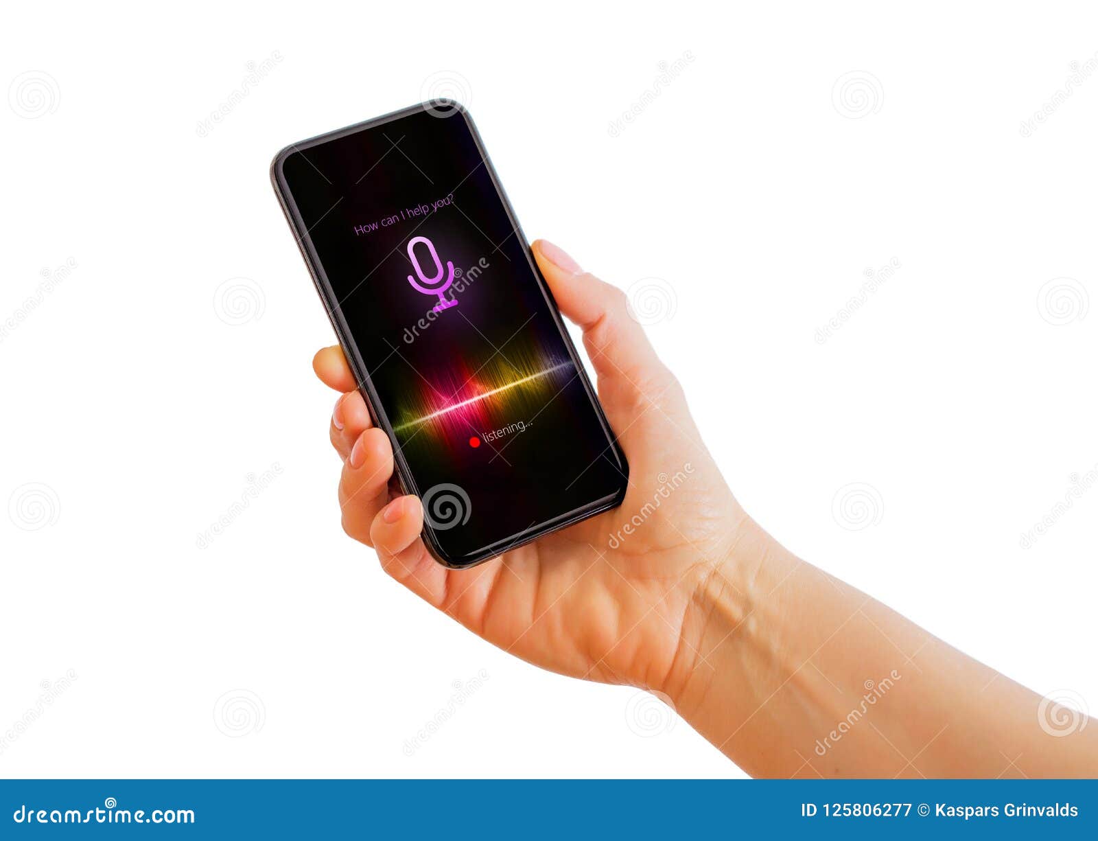 Virtual Assistant Technology Used. Stock Image - Image of assistant ...