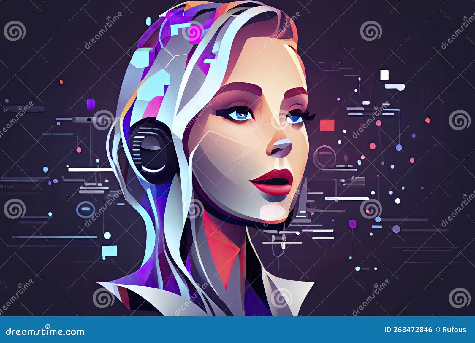 Virtual Assistant Voice Recognition Service Technology. AI Artificial ... Virtual Assistant Voice Recognition Service Technology. AI Artificial ...