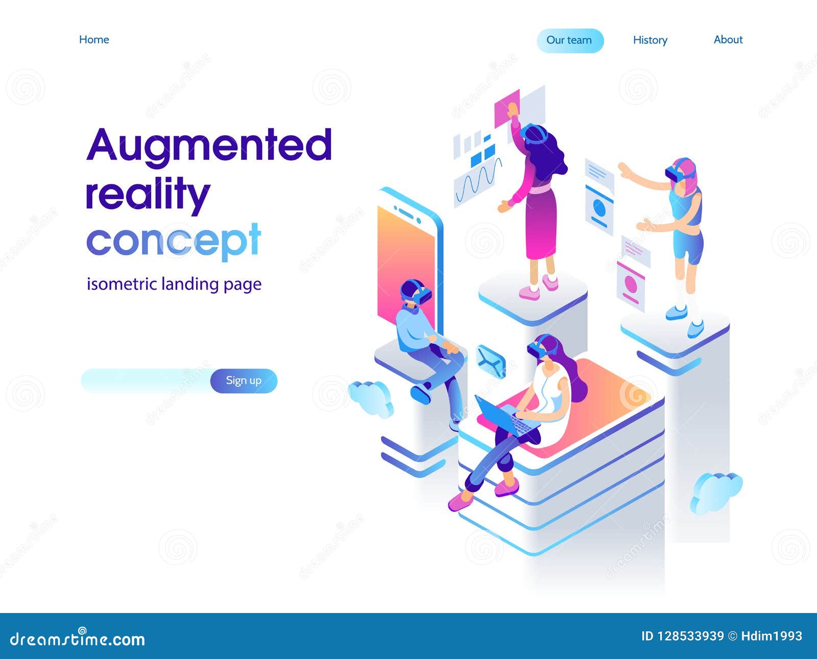 Virtual Augmented Reality Glasses Concept with People Learning and ... Virtual Augmented Reality Glasses Concept with People Learning and ...