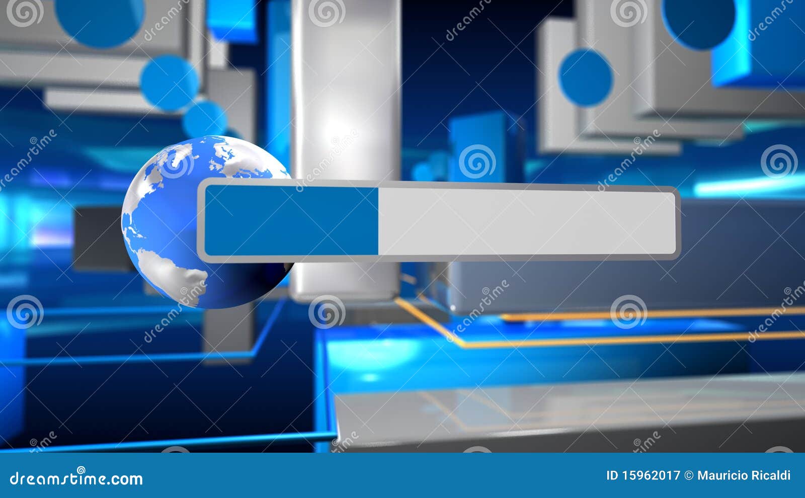 Virtual banner stock illustration. Illustration of line - 15962017