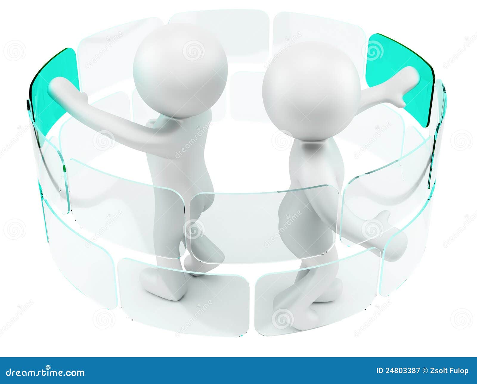 Virtual buttons stock illustration. Illustration of inspiration - 24803387